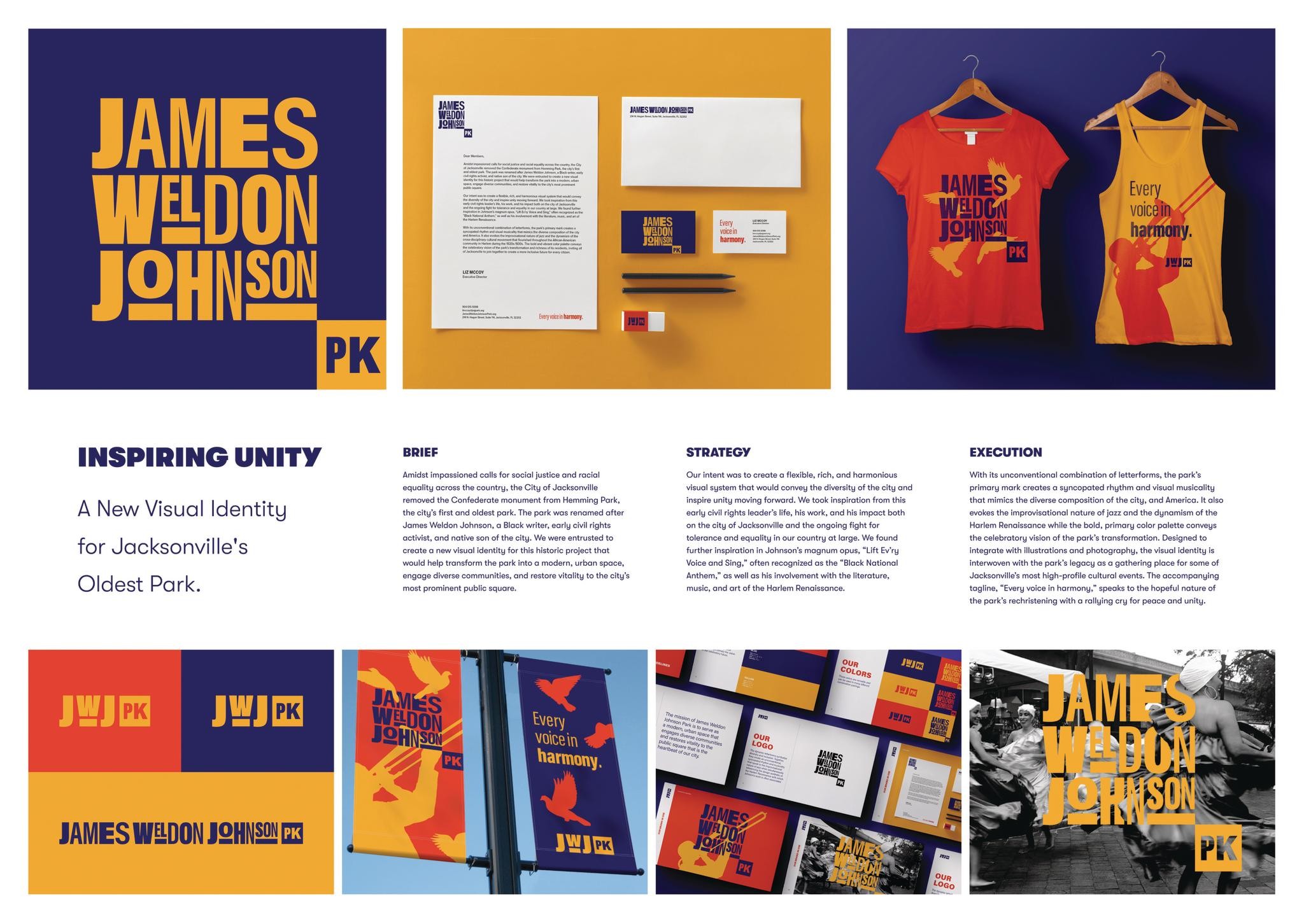 James Weldon Johnson Park Brand Identity | Campaign | THE WORK