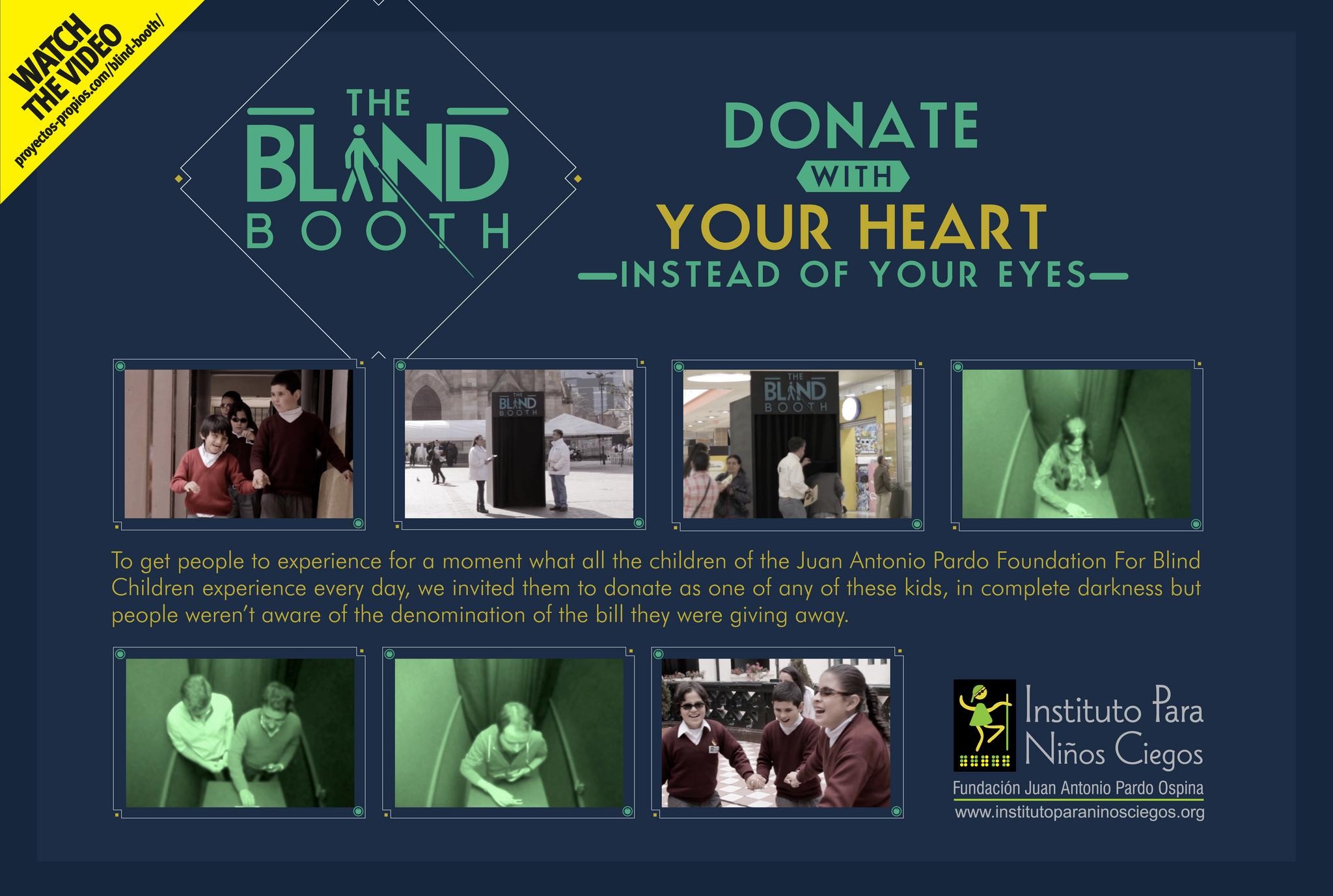 BLIND BOOTH | Campaign | THE WORK