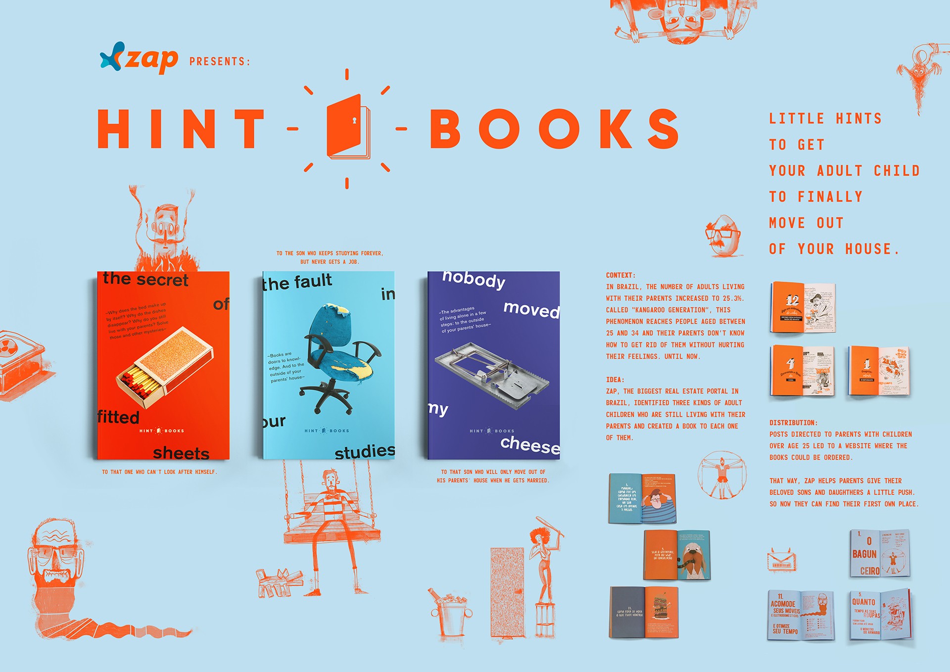 Hint Books | Campaign | THE WORK