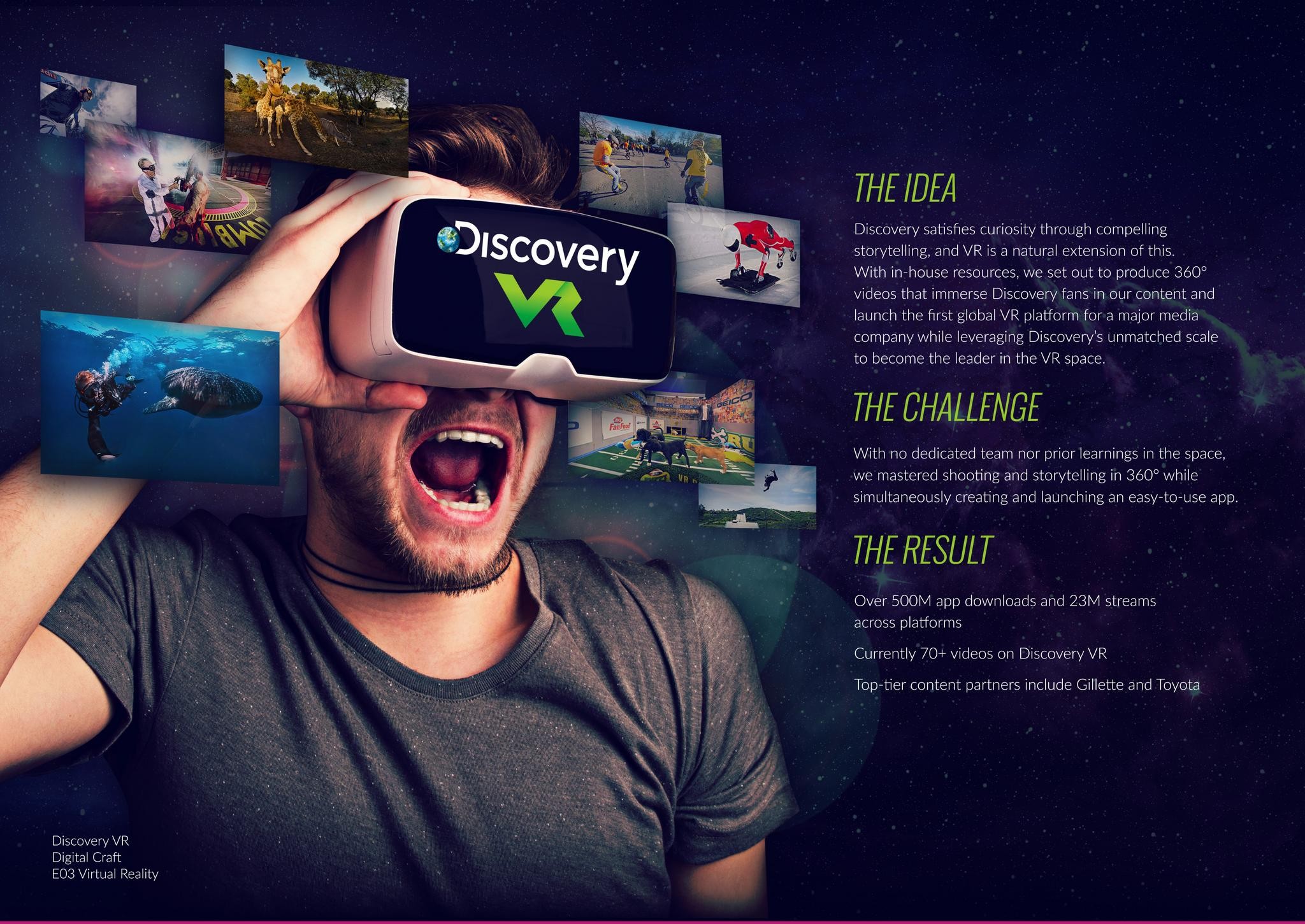 Discovery VR | Campaign | THE WORK