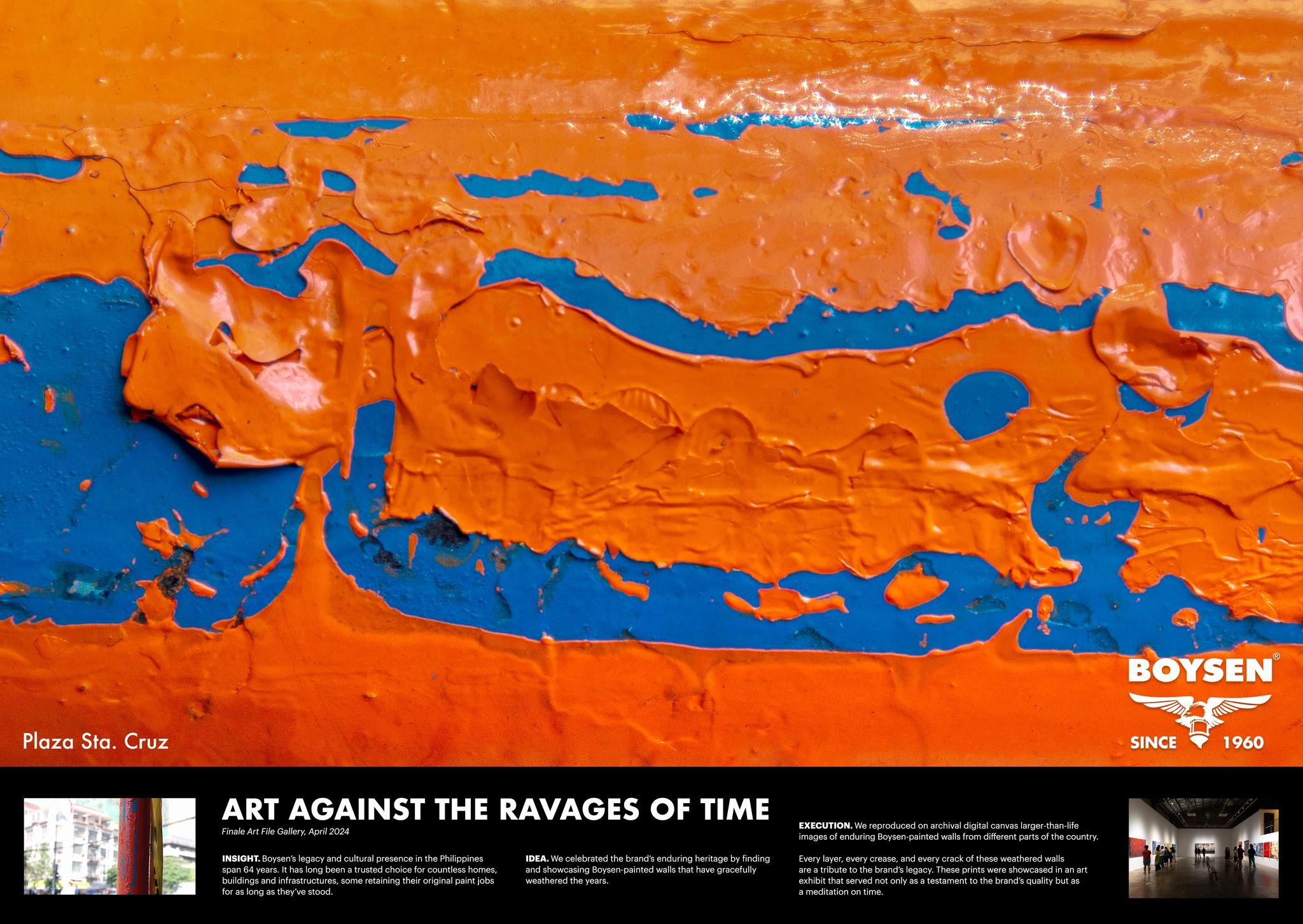 Boysen Art Against The Ravages of Time | Campaign | THE WORK