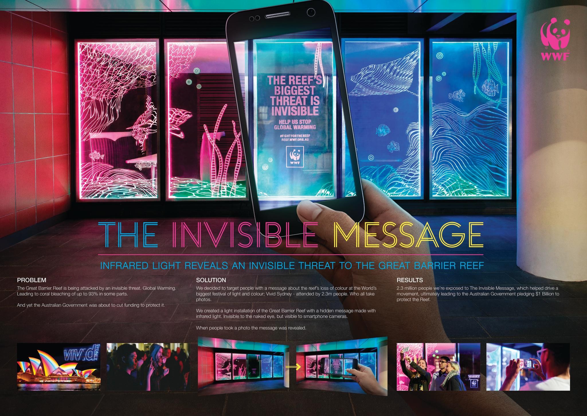 Invisible Message | Campaign | THE WORK