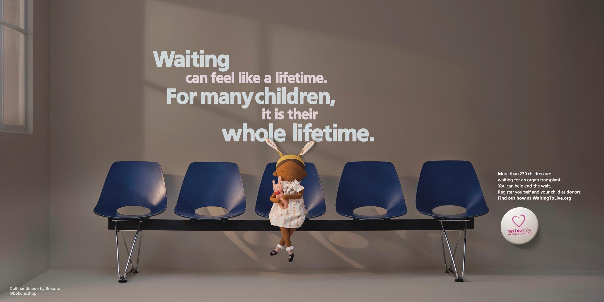 Waiting to Live | Campaign | THE WORK