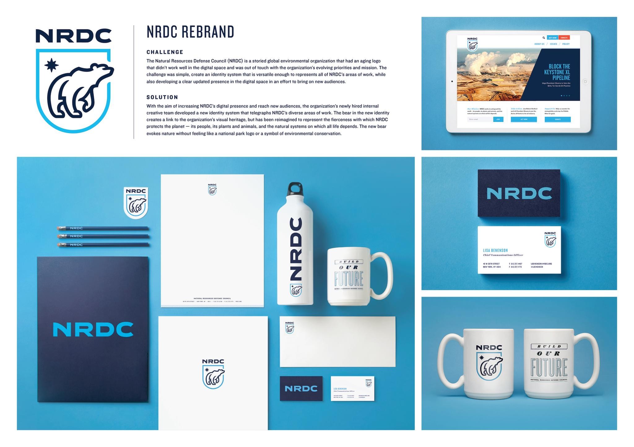 NRDC REBRAND | Campaign | THE WORK