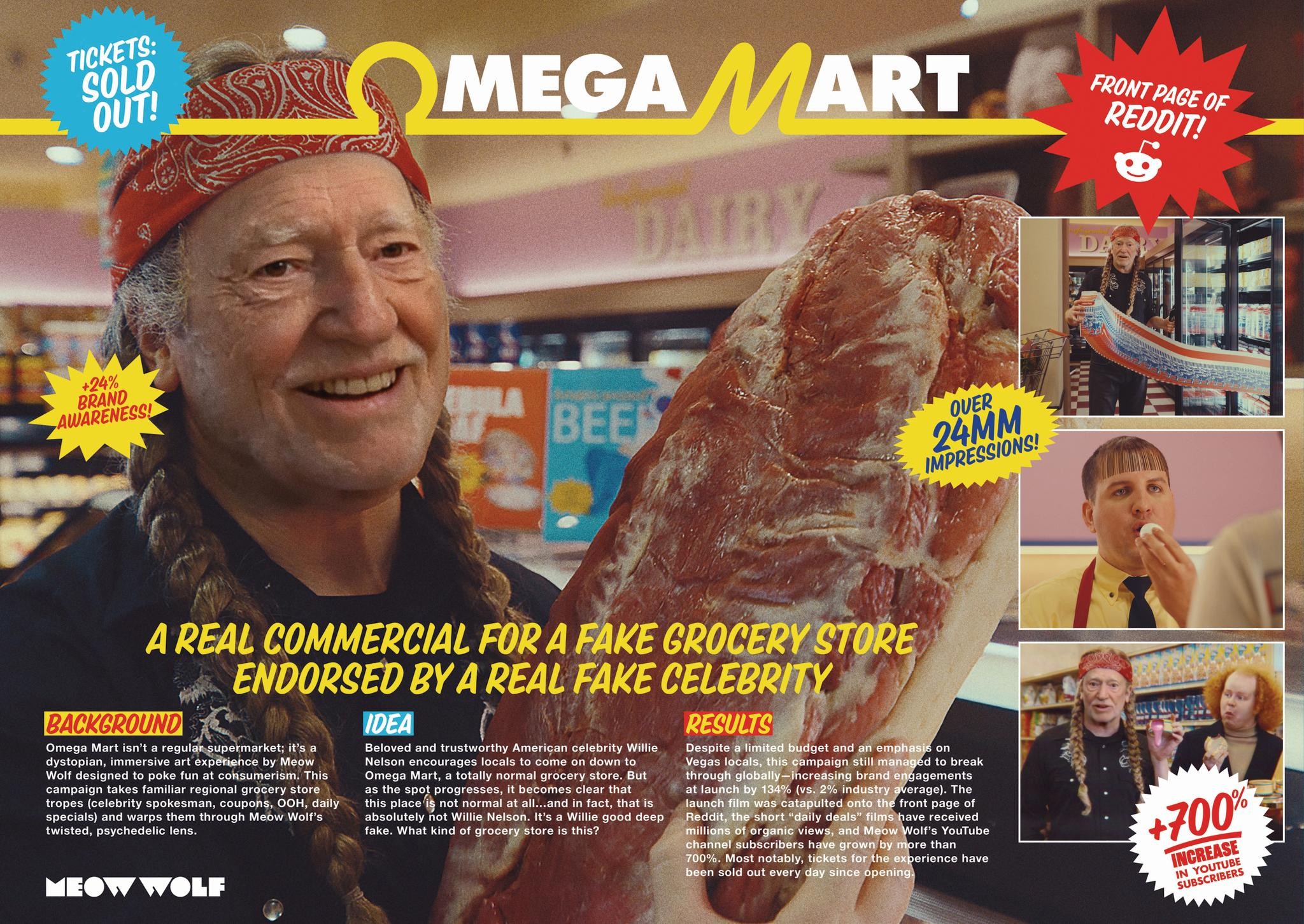 Omega Mart Grand Opening | Campaign | THE WORK