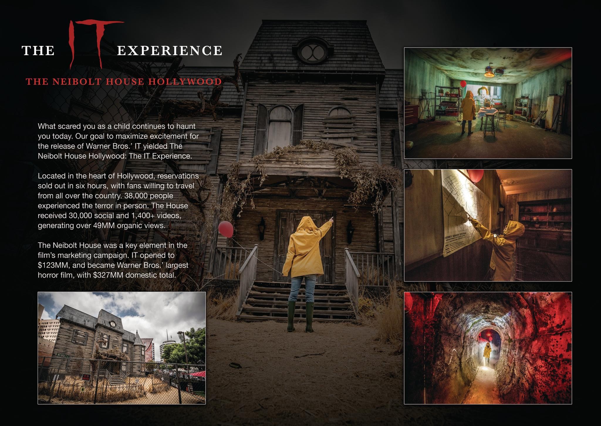 Neibolt House Hollywood: The IT Experience | Campaign | THE WORK