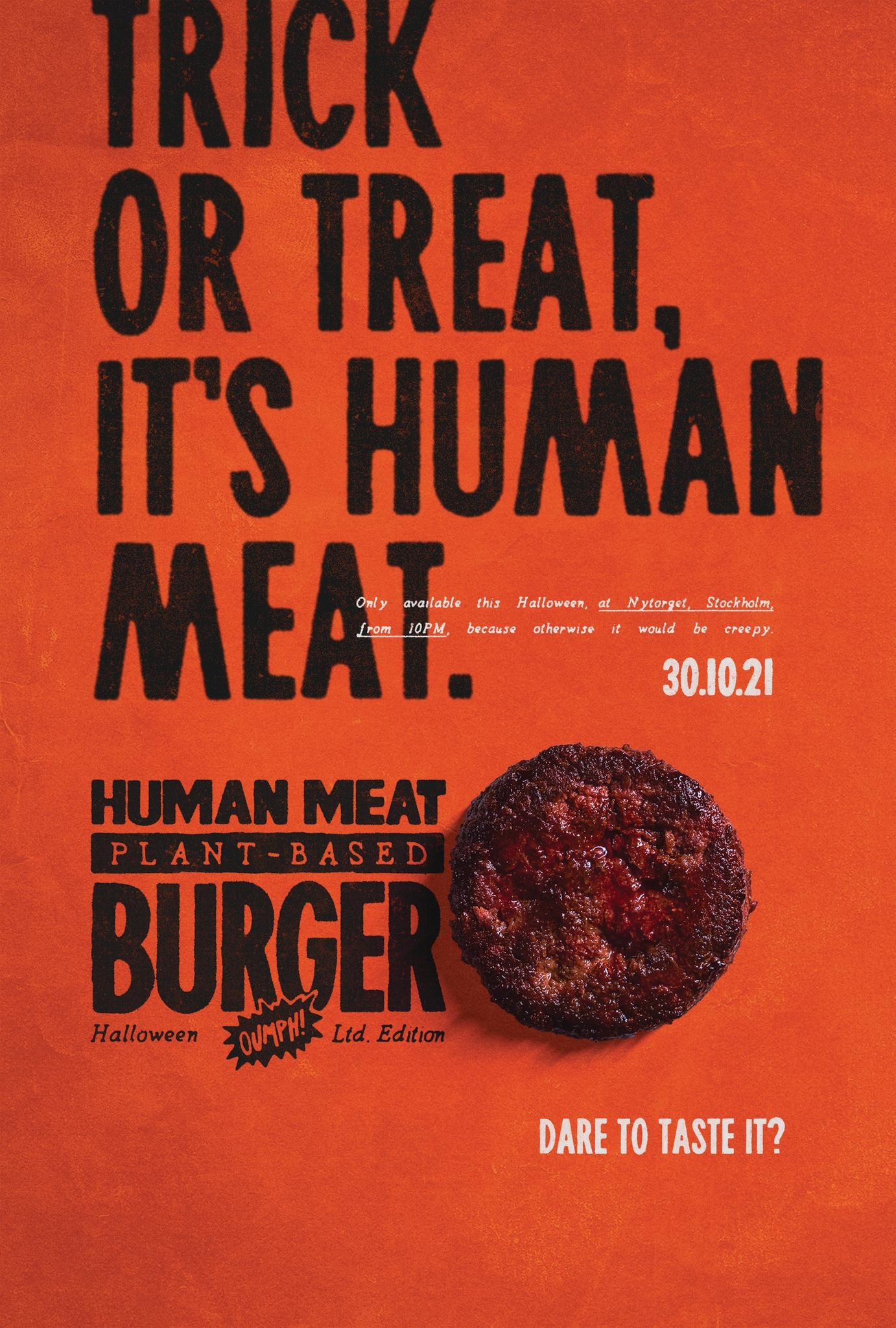 Human Meat Burger | Campaign | THE WORK