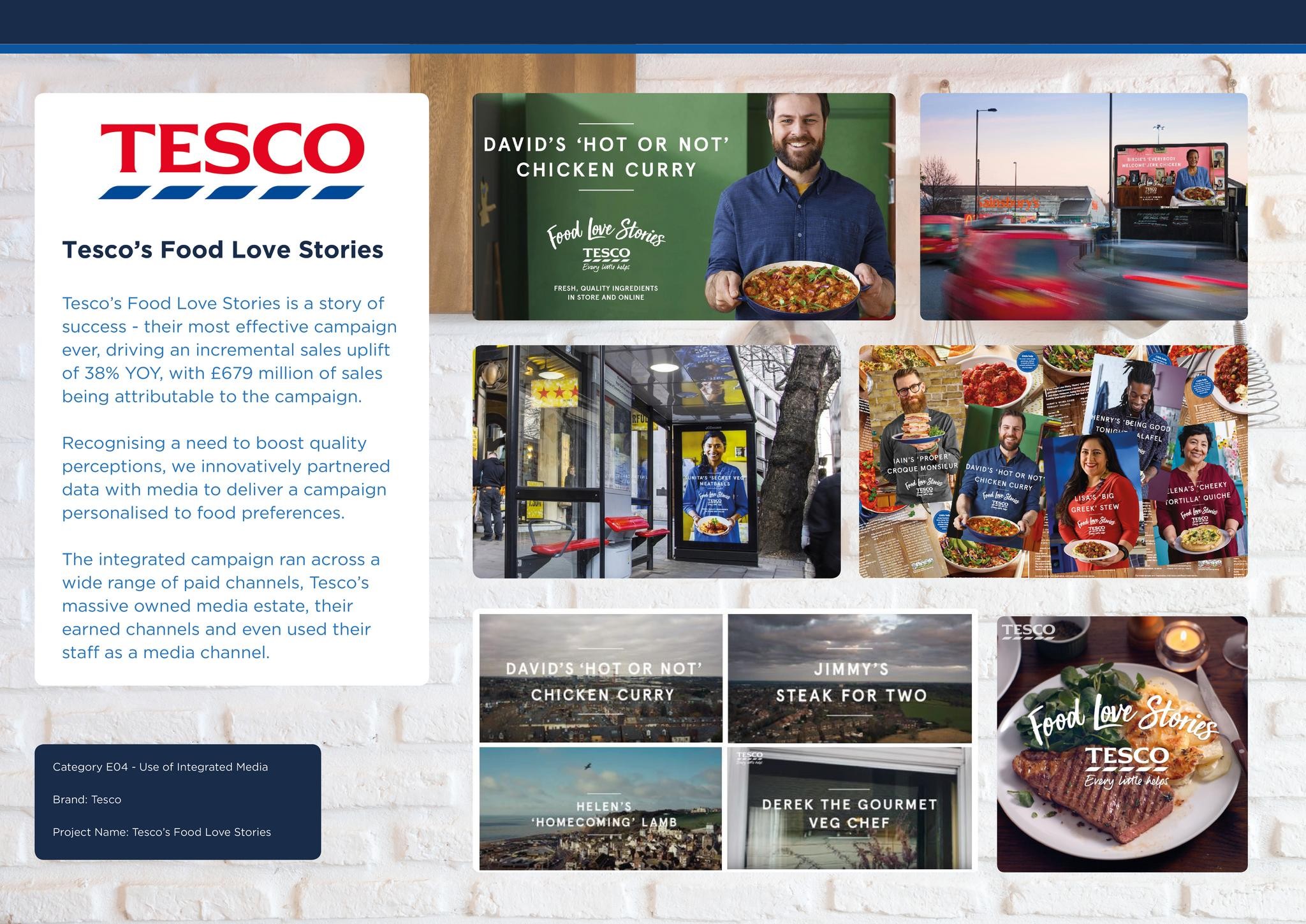 Tesco's Food Love Stories | Campaign