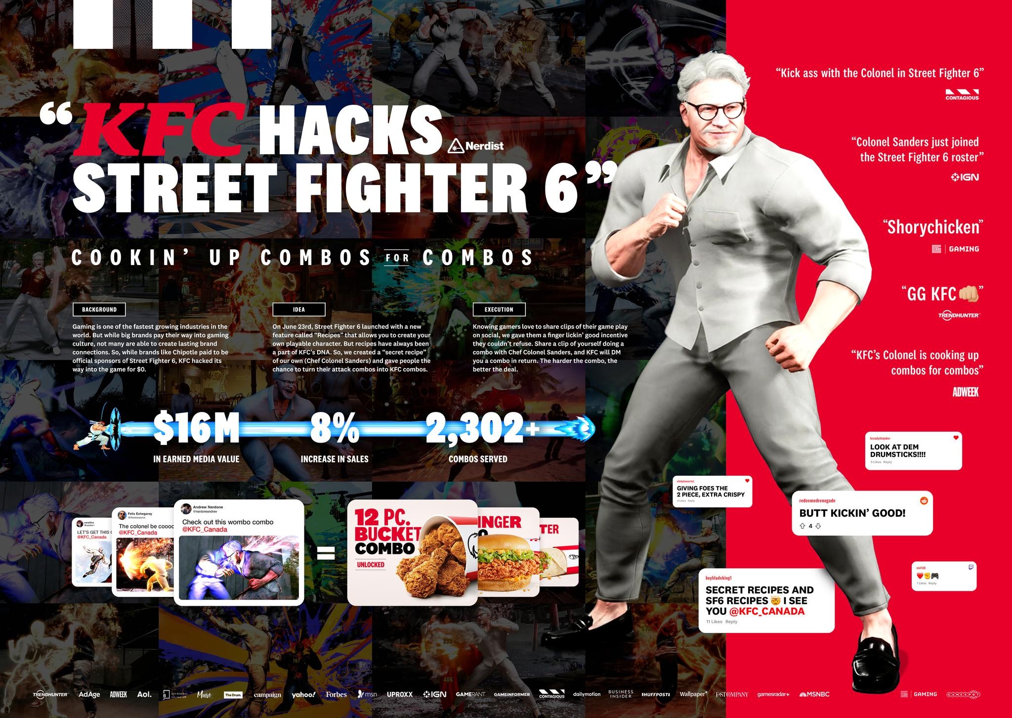 KFC x Street Fighter | Campaign | THE WORK