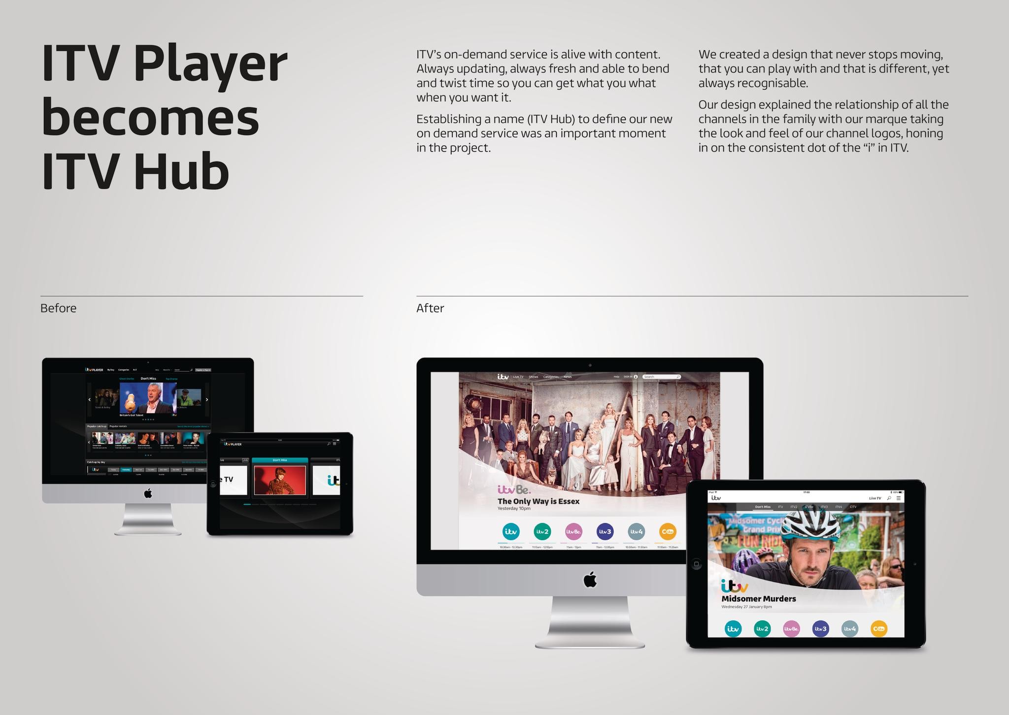ITV Hub | Campaign | THE WORK