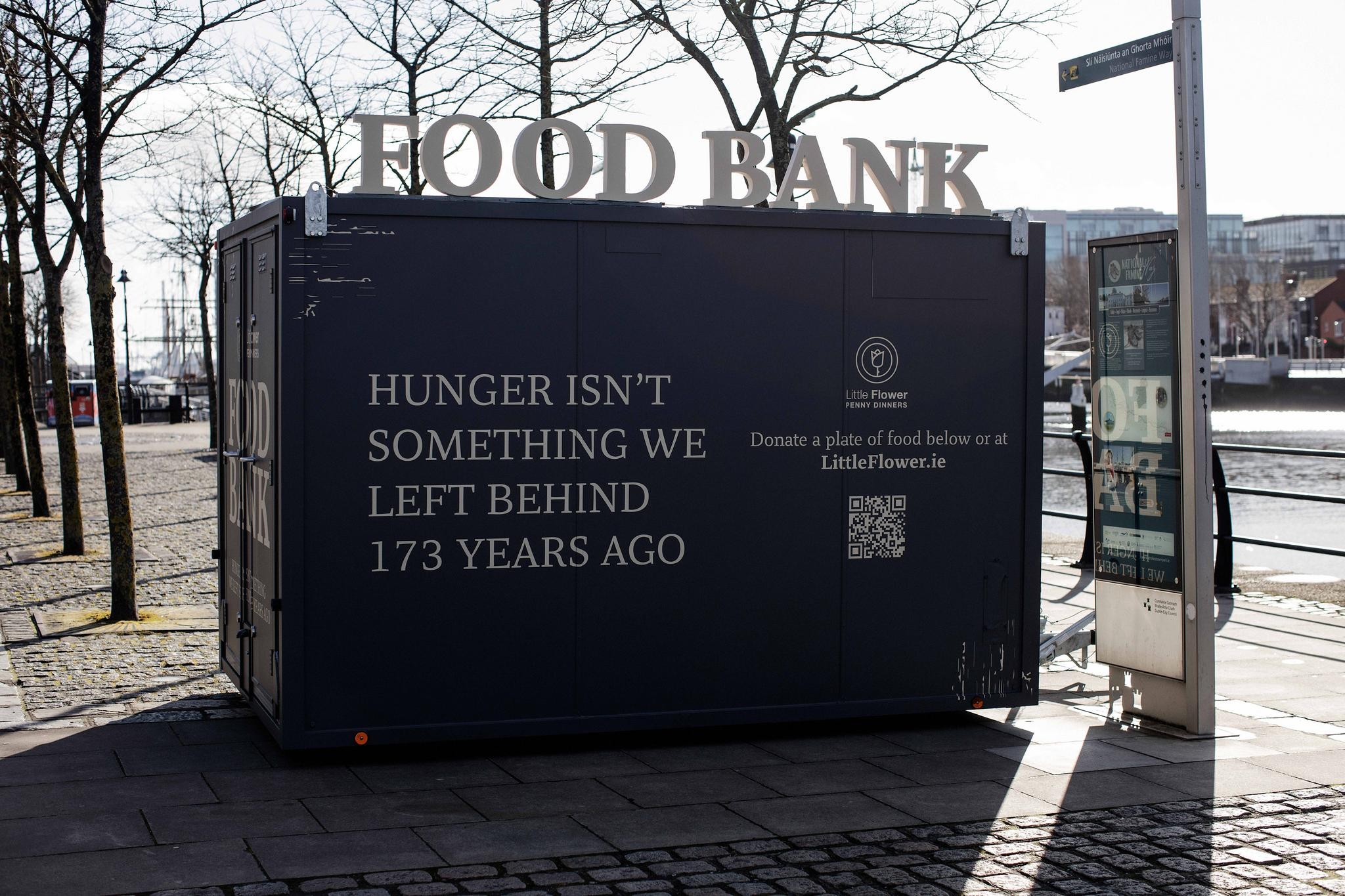 Famine Food Bank | Campaign | THE WORK