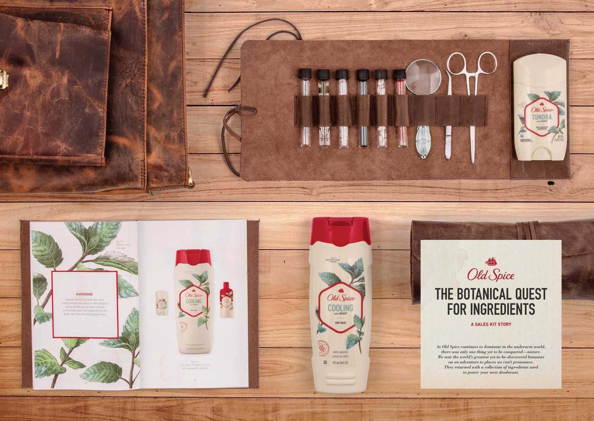 Old Spice Redwood: Sales Kit & Packaging | Campaign | THE WORK
