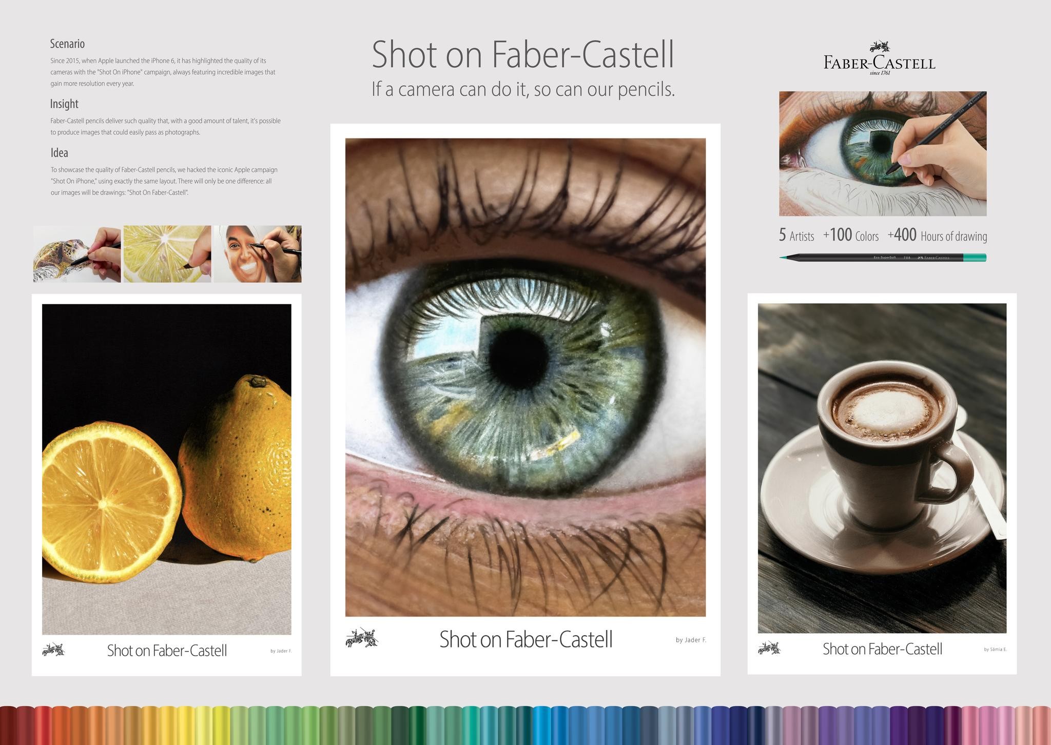 EYE - SHOT ON FABER-CASTELL | Entry | THE WORK