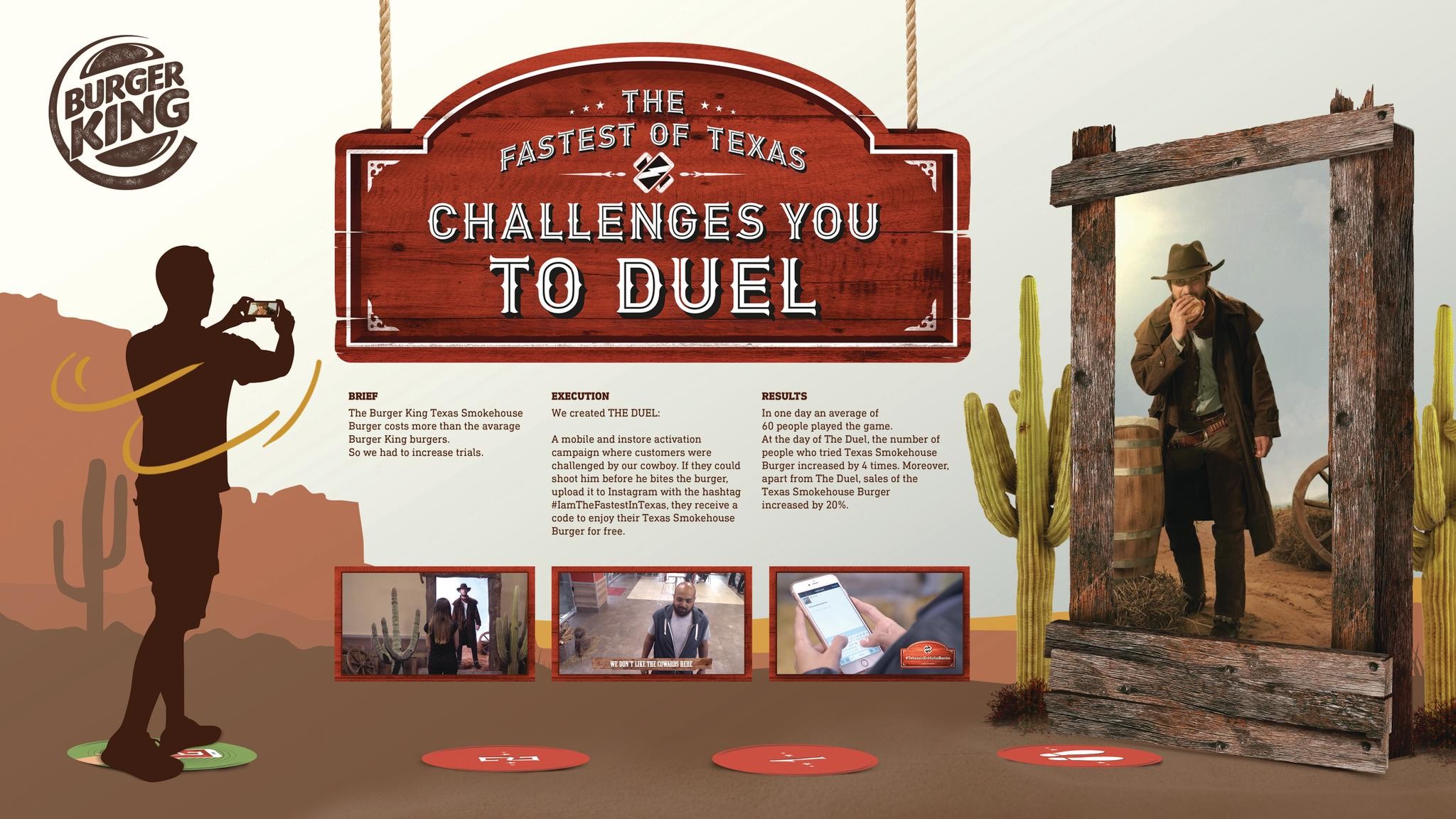 BURGER KING TEXAS DUEL | Entry | THE WORK