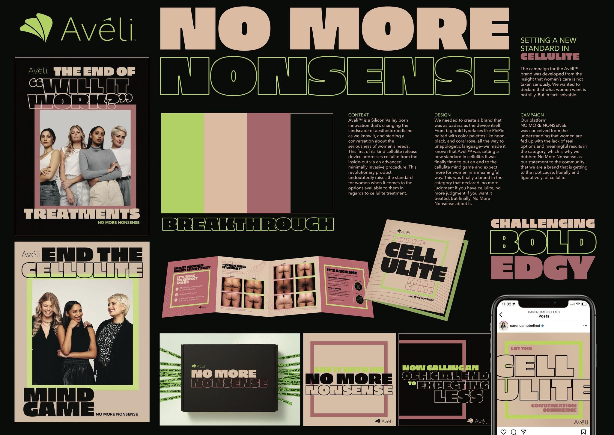 AVELI: NO MORE NONSENSE | Campaign | THE WORK