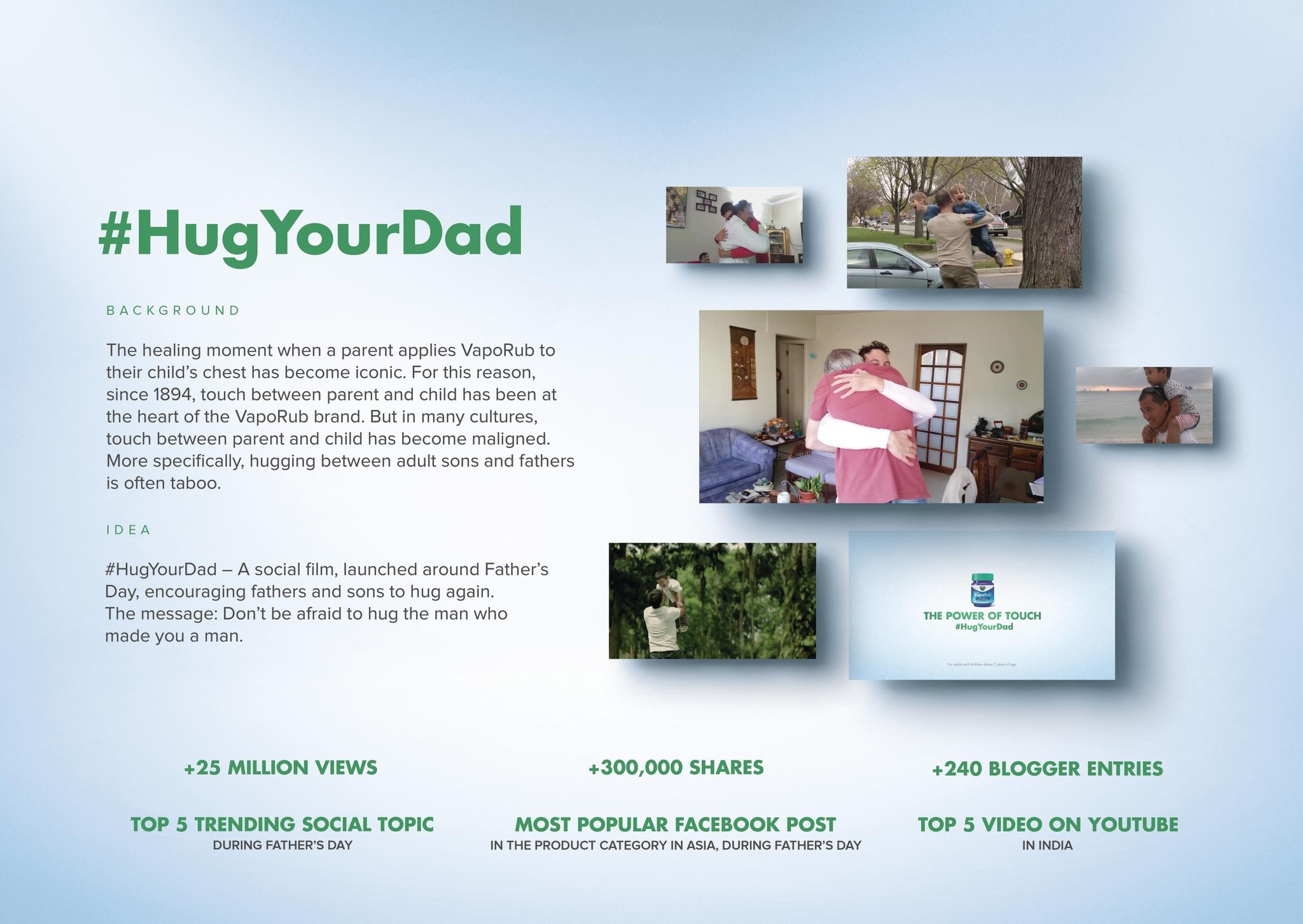 Hug Your Dad | Campaign | THE WORK