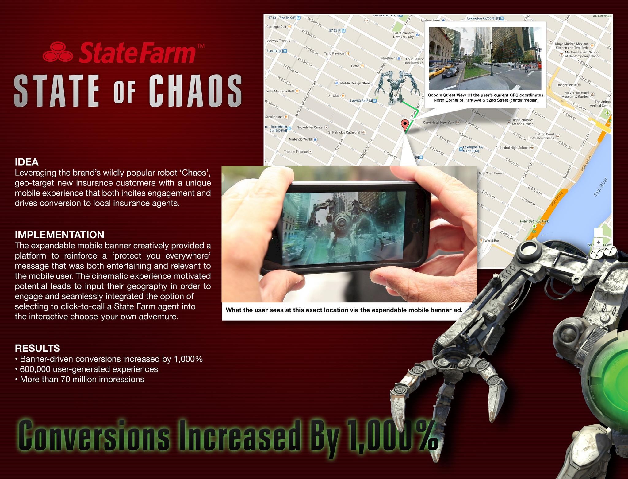 CHAOS IN YOUR TOWN | Campaign | THE WORK