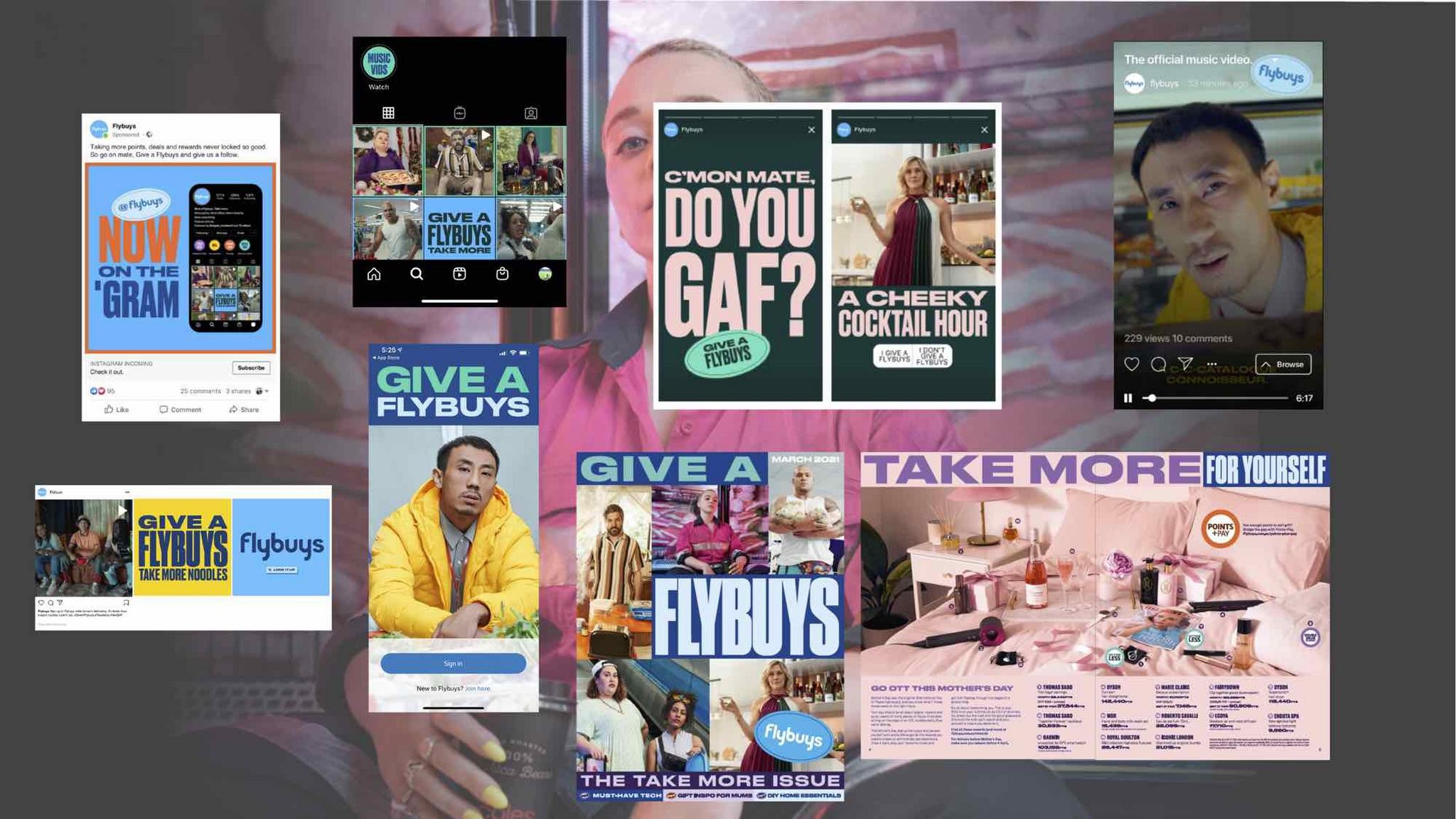 Give a Flybuys | Campaign | THE WORK