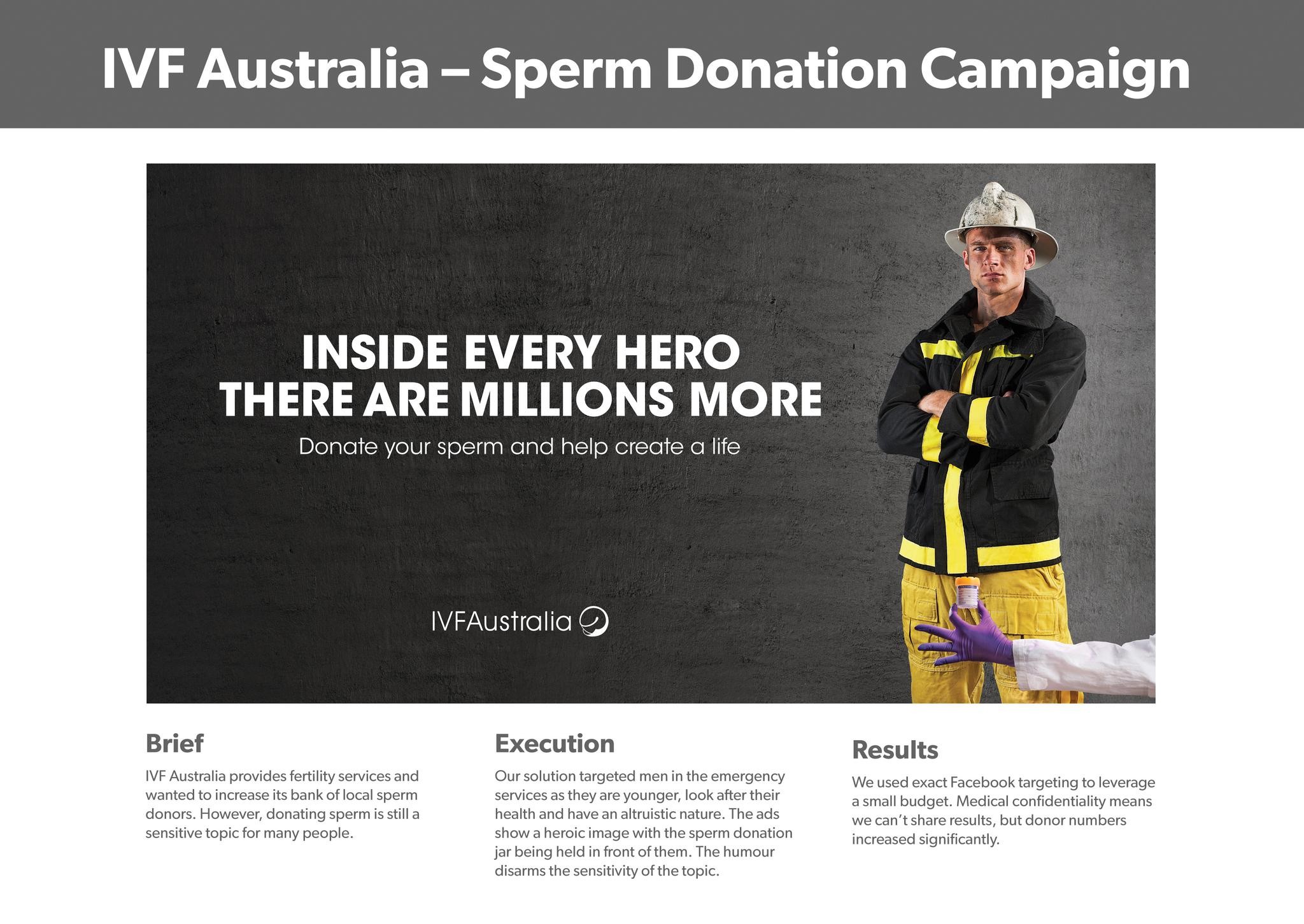 IVF Fireman | Campaign | THE WORK