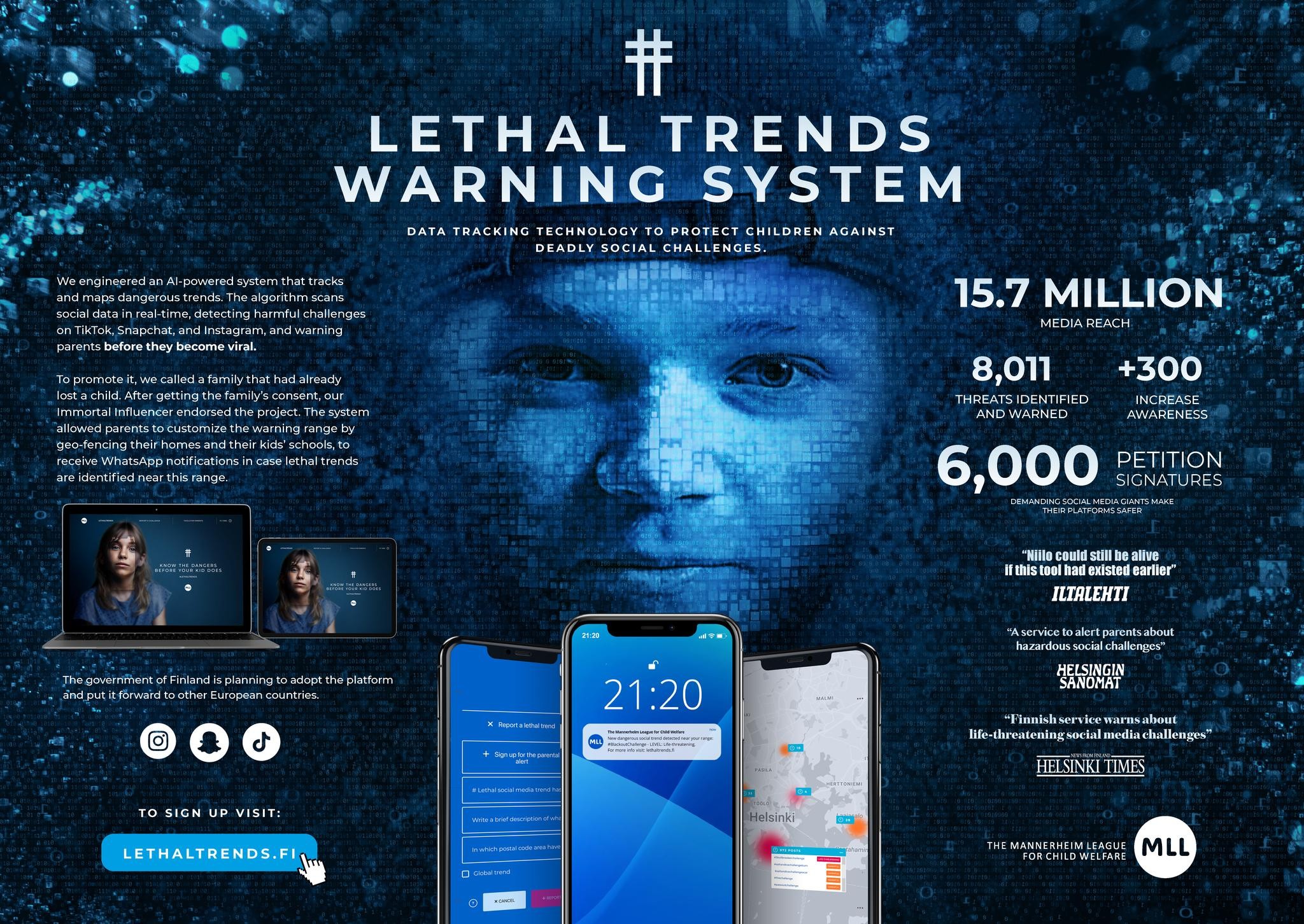Lethal Trends Warning System | Campaign | THE WORK