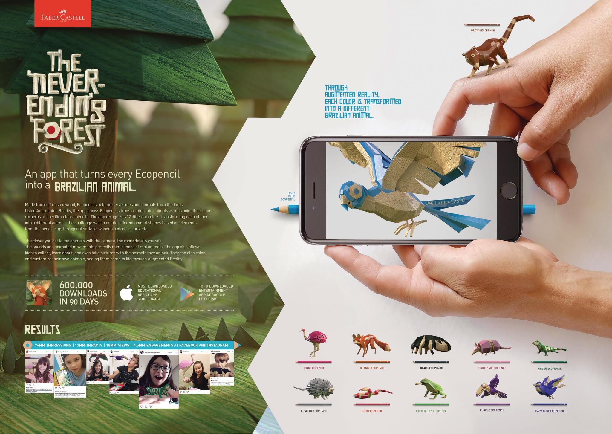 The Never-Ending Forest App | Campaign | THE WORK