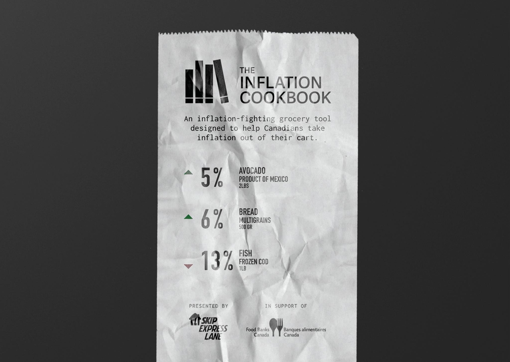 Inflation Cookbook | Campaign | THE WORK