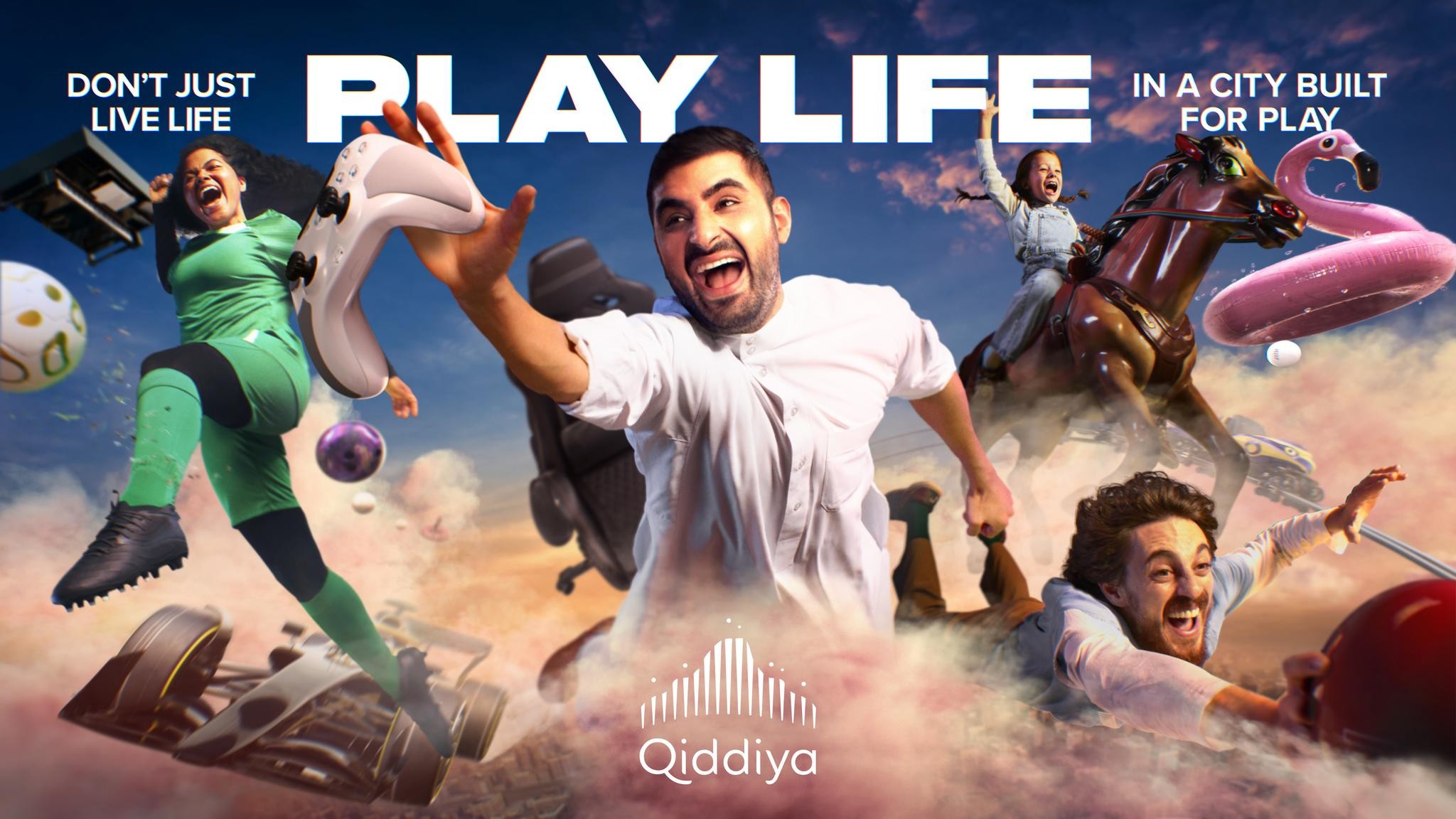 Qiddiya - Brand Relaunch Campaign | Campaign | THE WORK