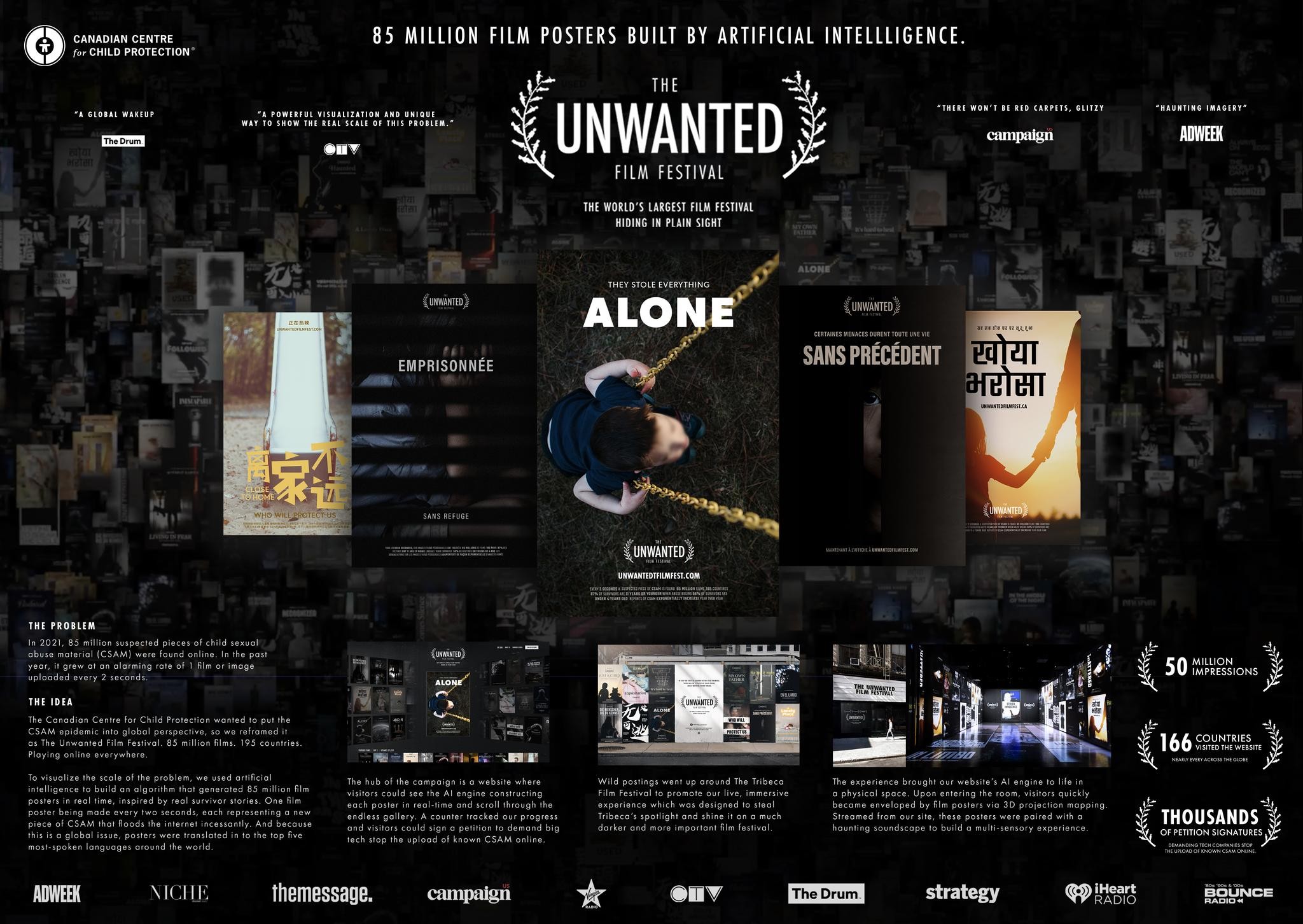 Unwanted Film Festival | Campaign | THE WORK