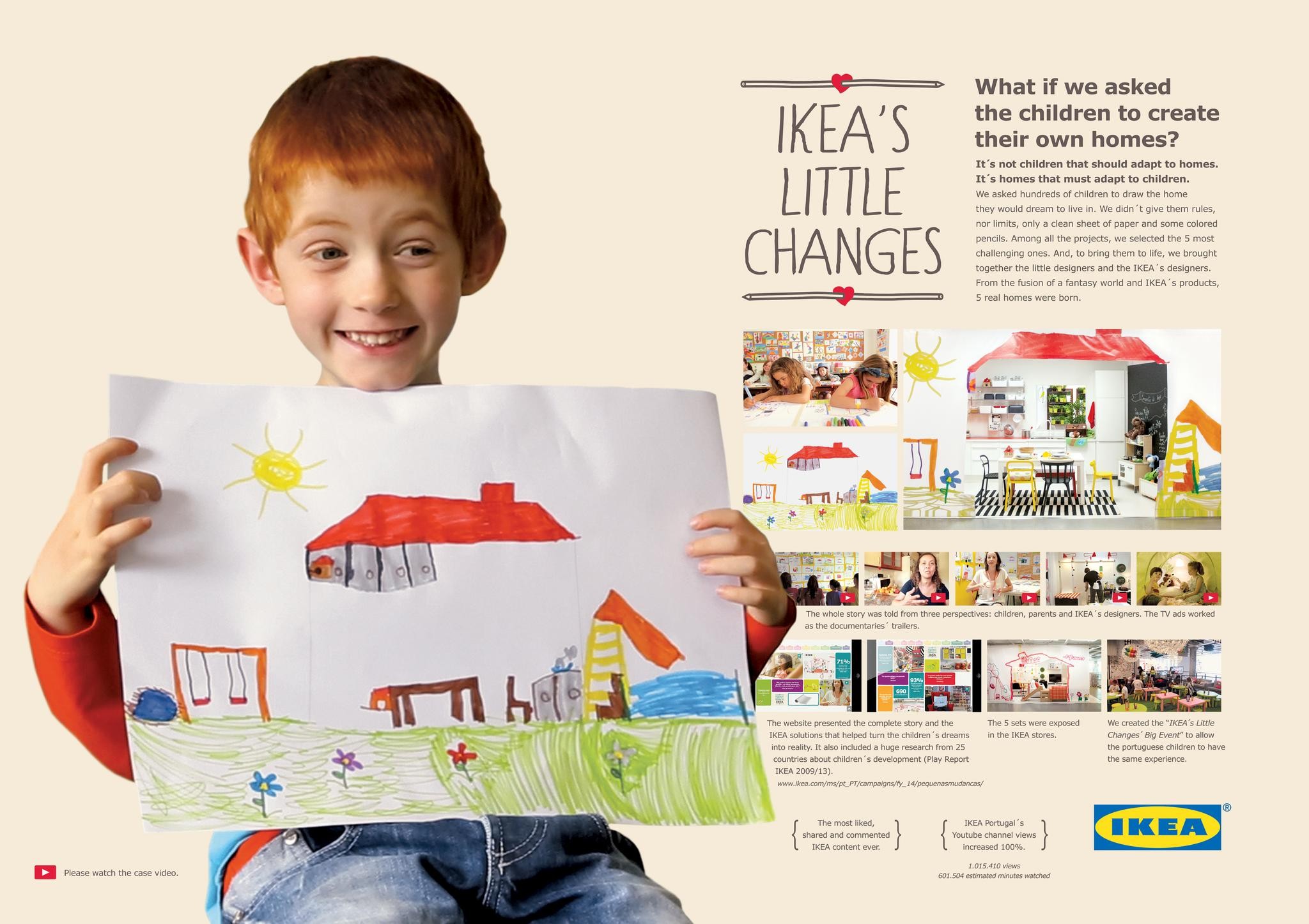 IKEA'S LITTLE CHANGES | Campaign | THE WORK