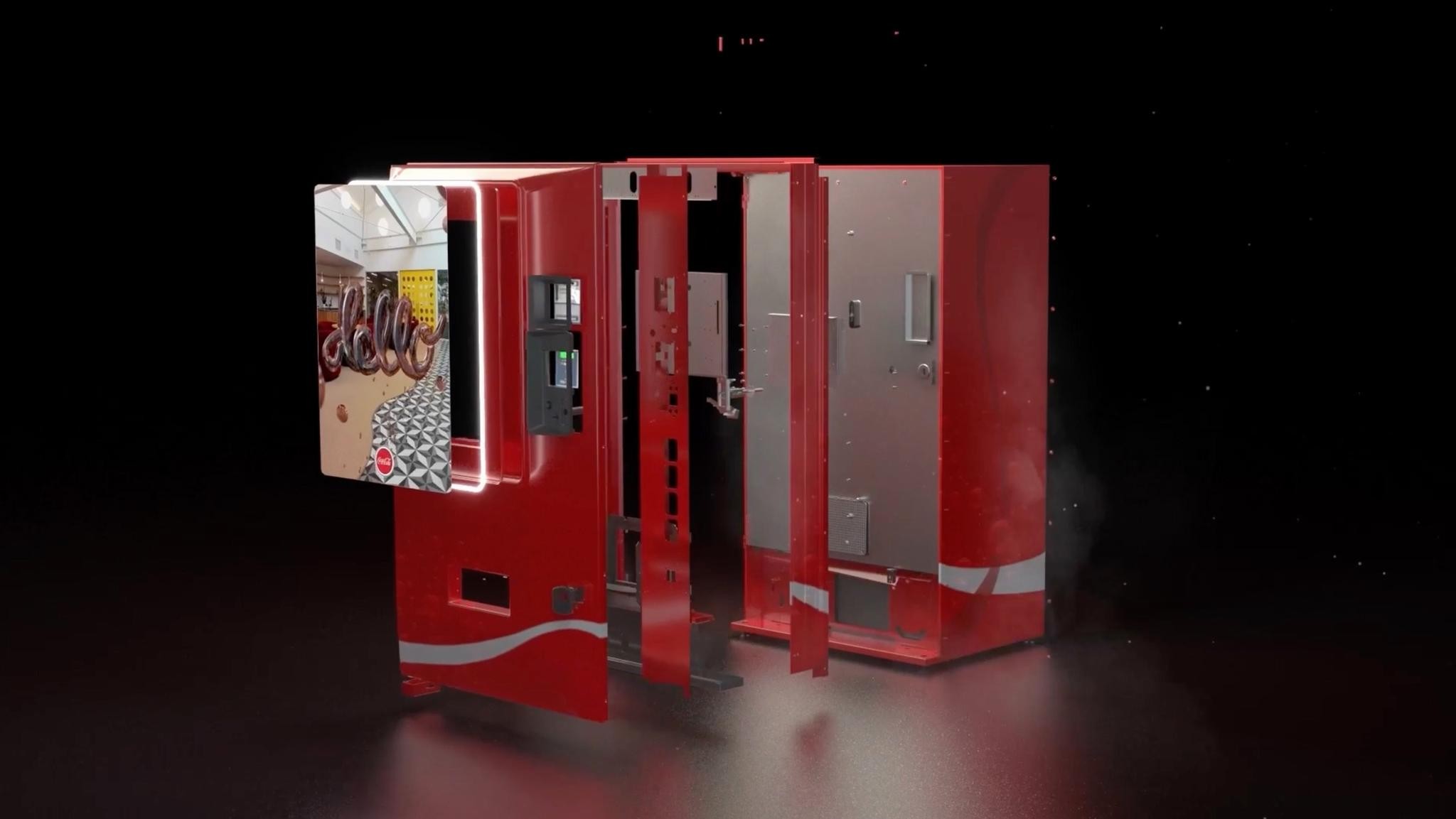 Coca Cola AR Vending Machine | Campaign | THE WORK