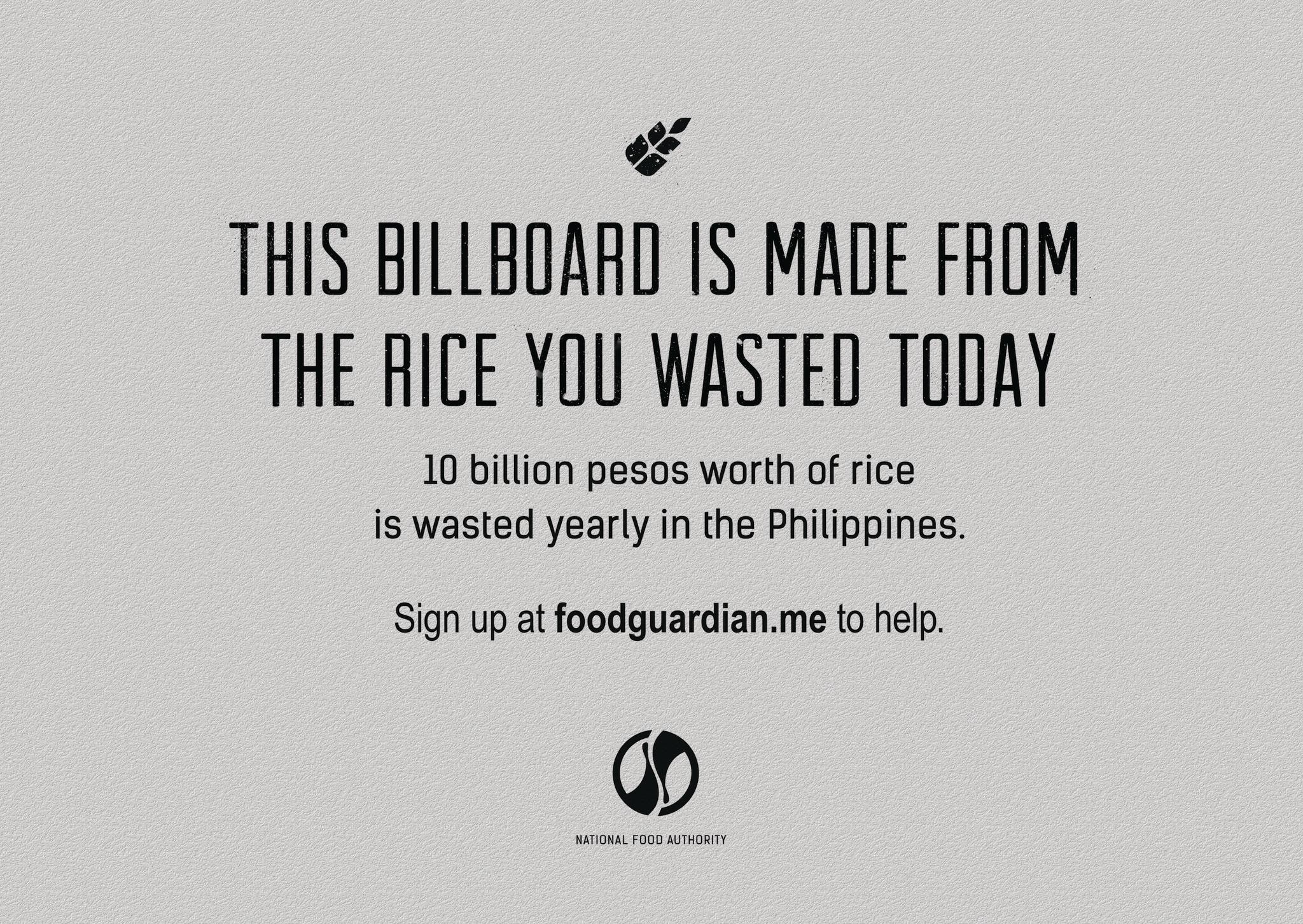 Rice Billboard | Campaign | THE WORK