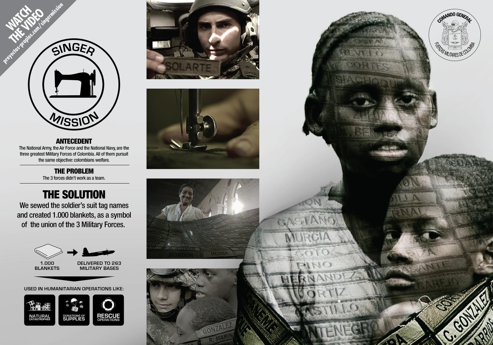 SINGER MISSION | Campaign | THE WORK