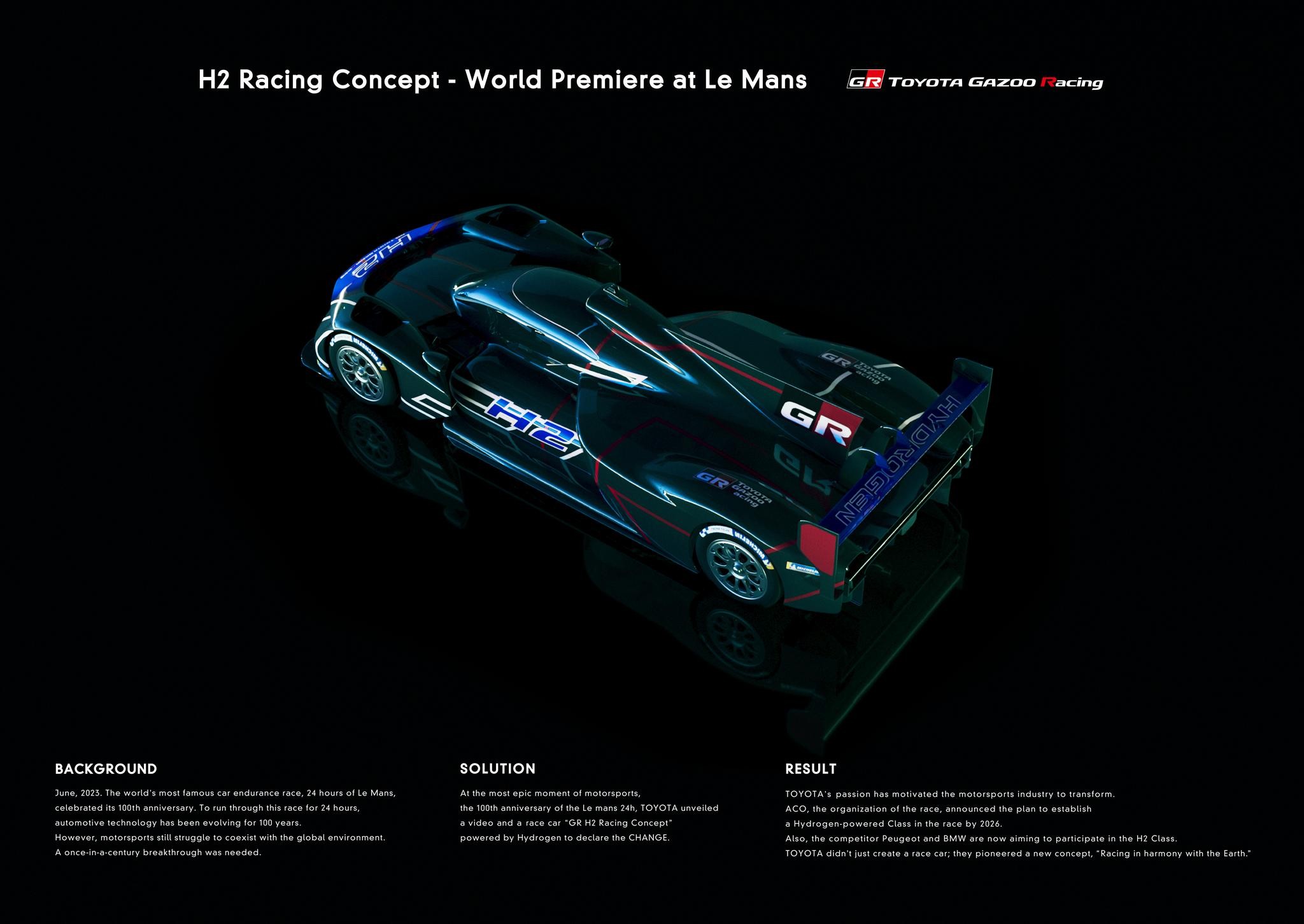 H2 RACING CONCEPT - WORLD PREMIERE AT LE MANS | Campaign | THE WORK