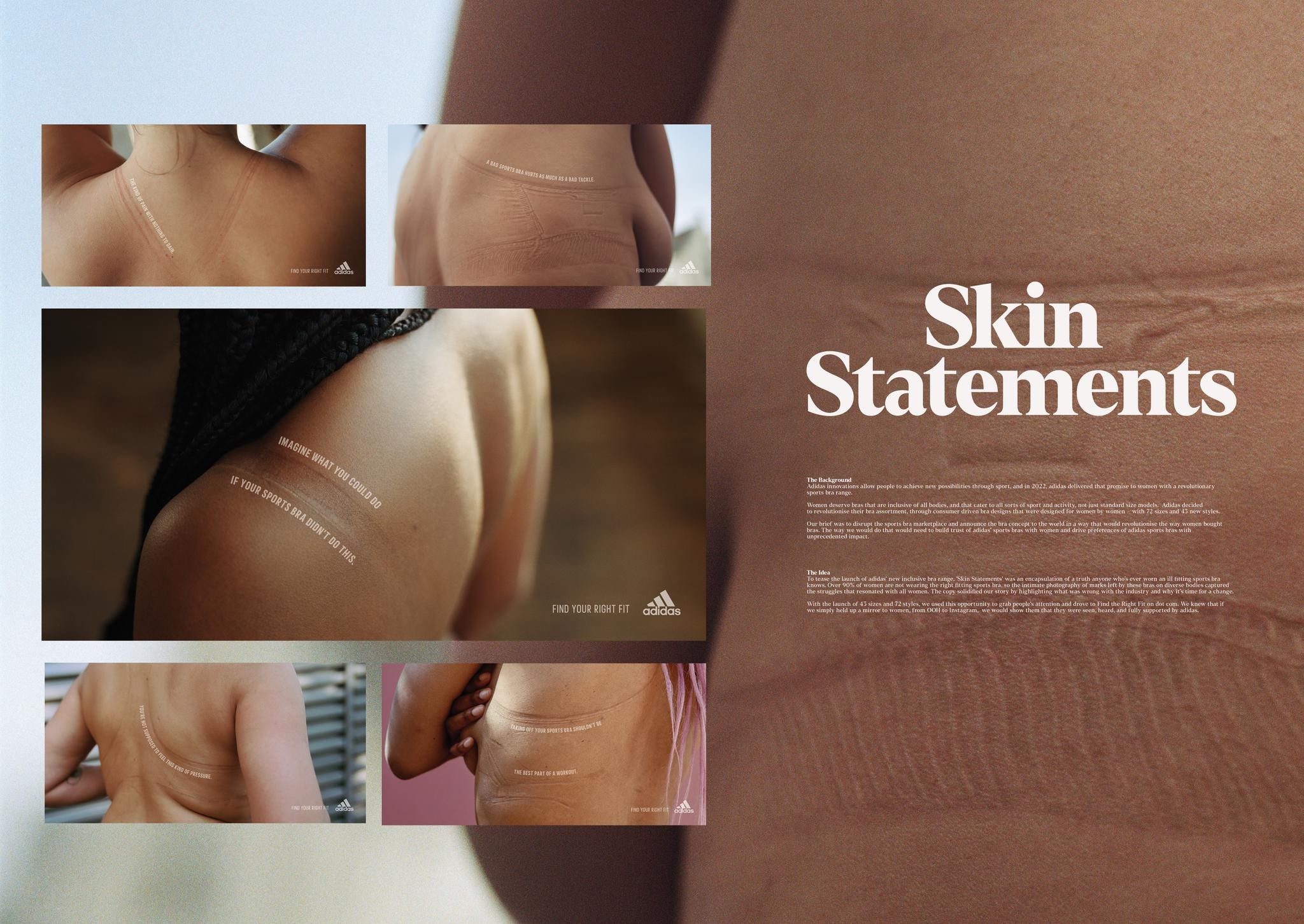adidas Skin Statements | Campaign | THE WORK