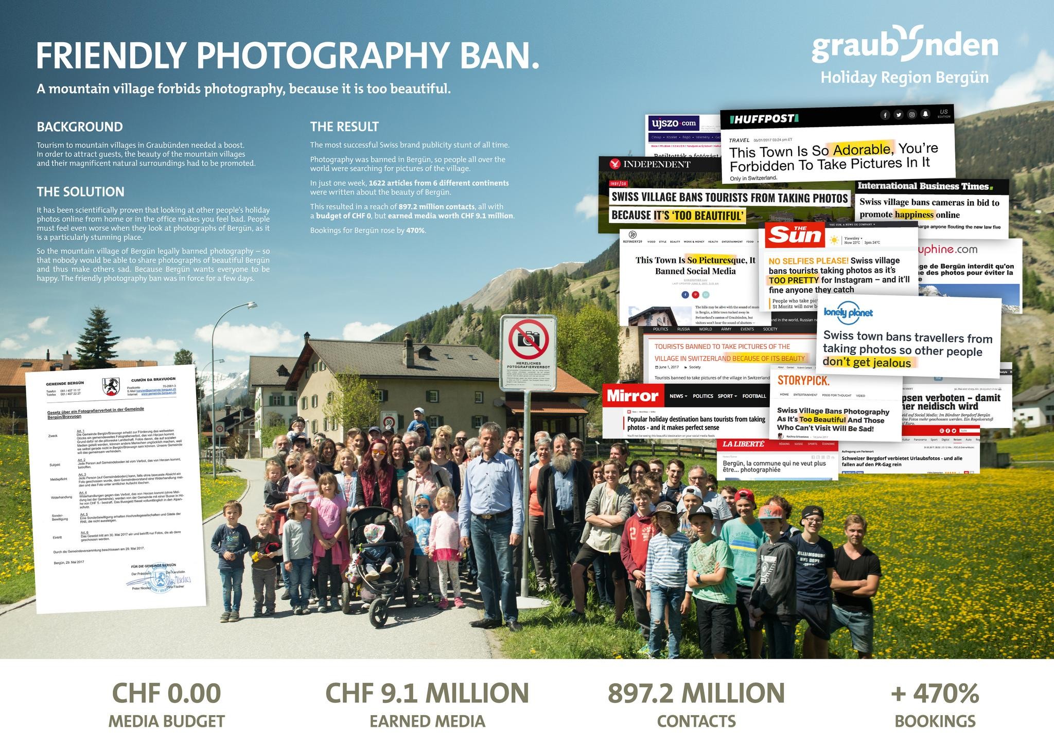 The Photography Ban | Campaign | THE WORK
