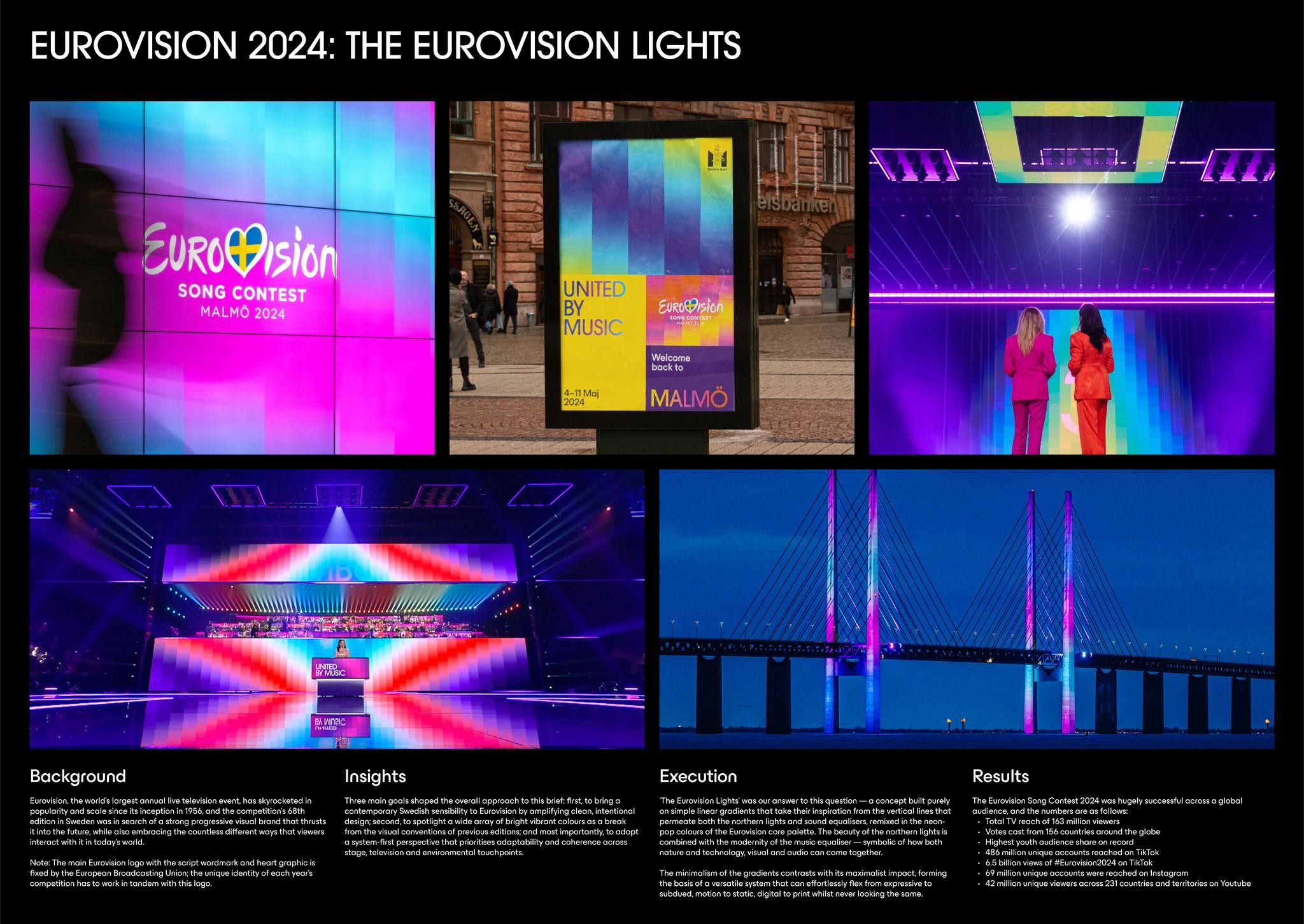 The Eurovision Lights | Campaign | THE WORK