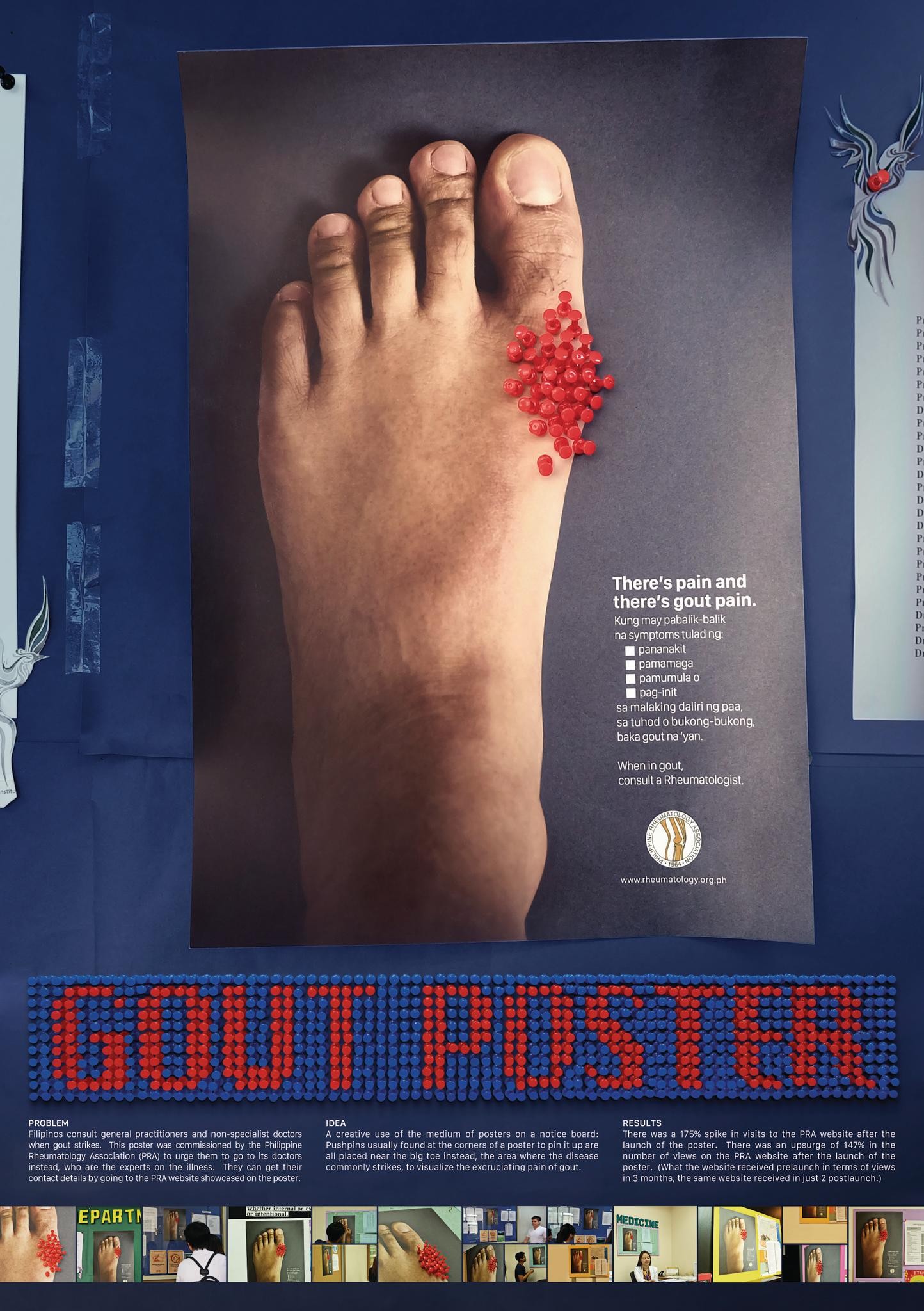 GOUT POSTERS | Campaign | THE WORK