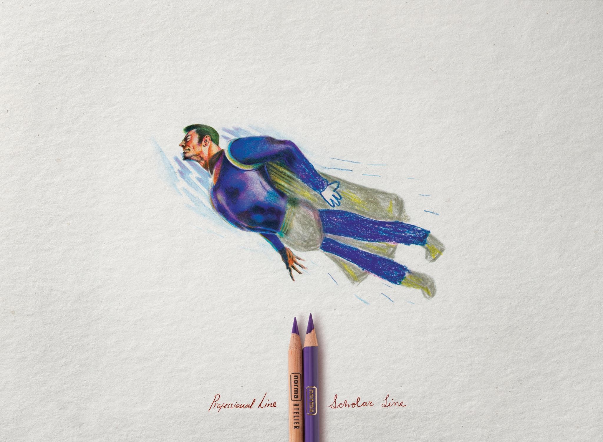NORMA ATELIER COLORED PENCILS | Campaign | THE WORK