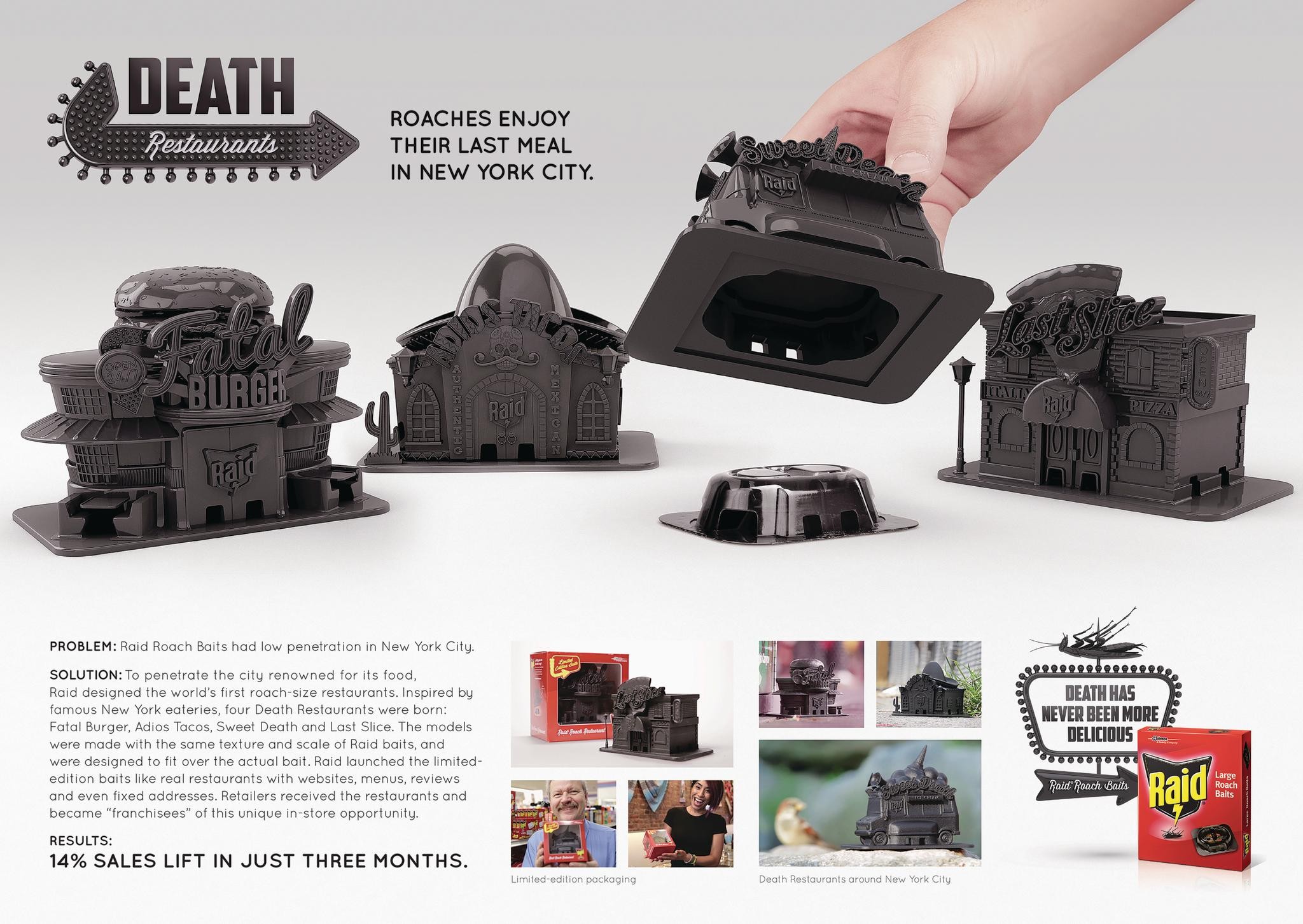 Raid® “Roach Restaurants” | Campaign | THE WORK