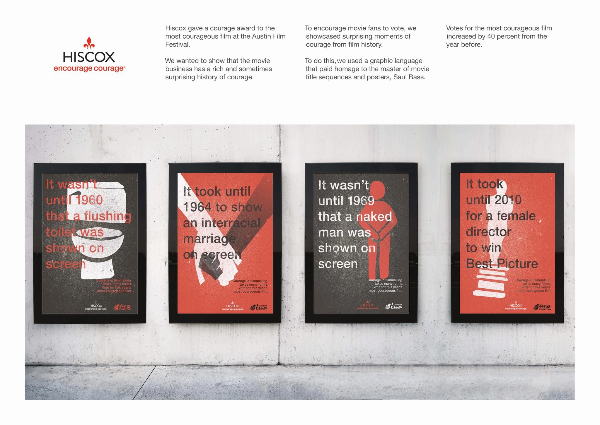 Courage in Film | Campaign | THE WORK