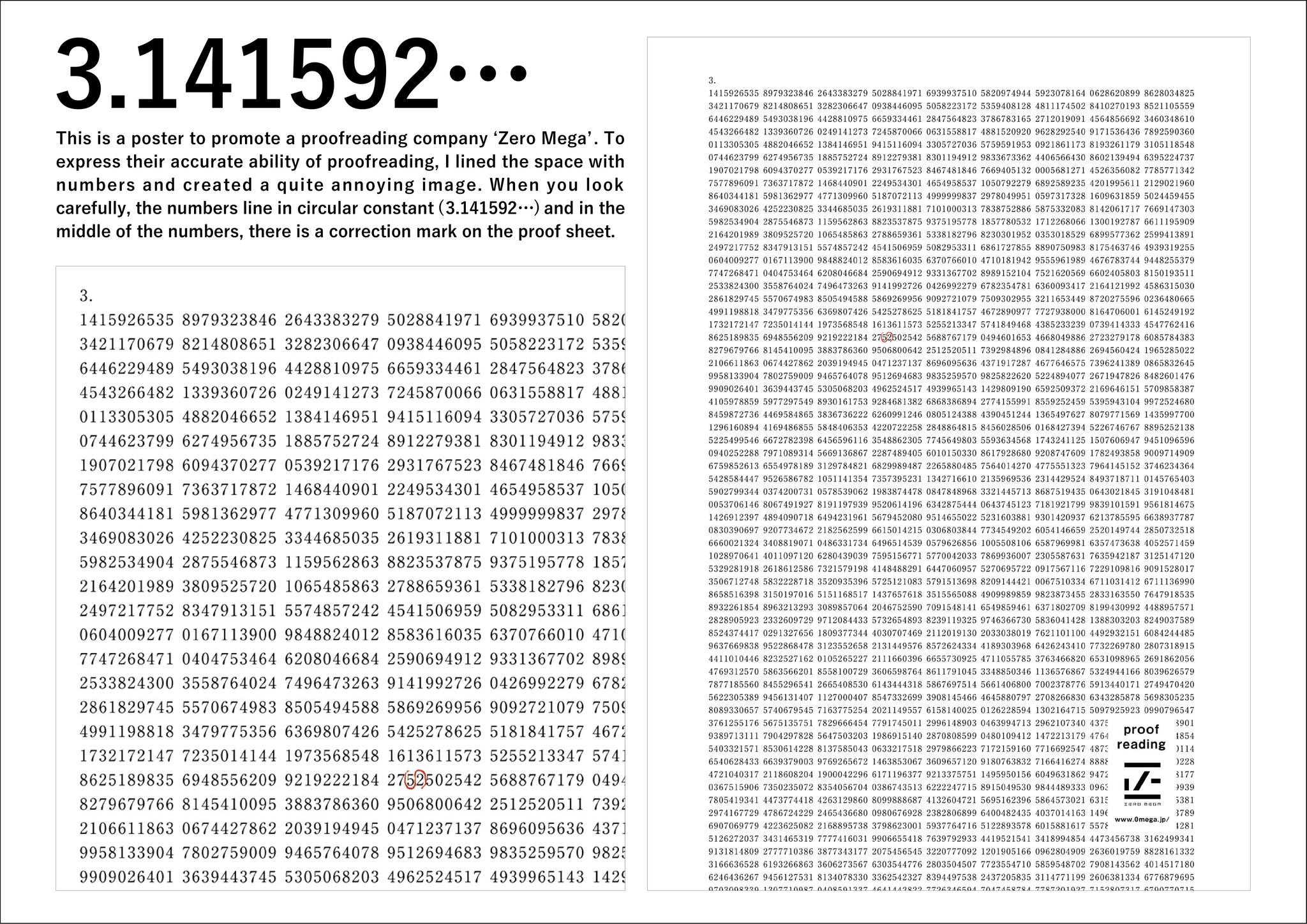 3.141592… | Campaign | THE WORK