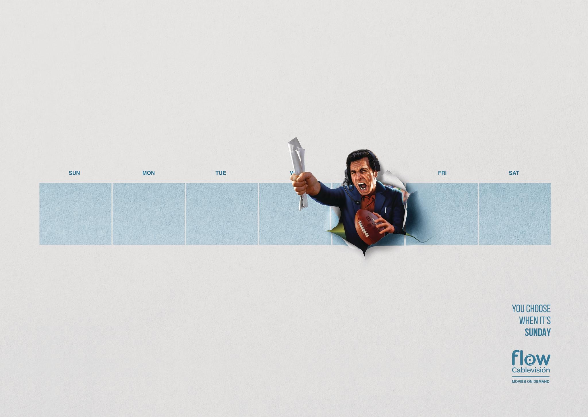 FLOW CALENDAR | Campaign | THE WORK