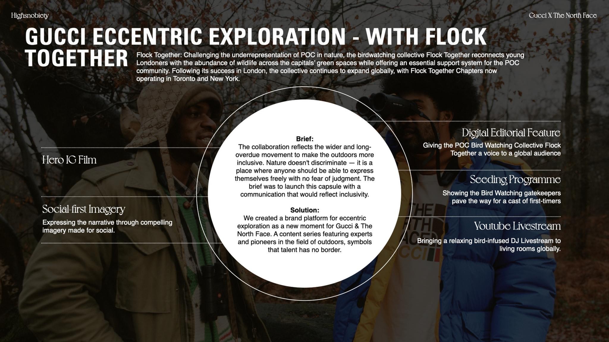 Gucci Eccentric Exploration - With Flock Together | Campaign | THE WORK