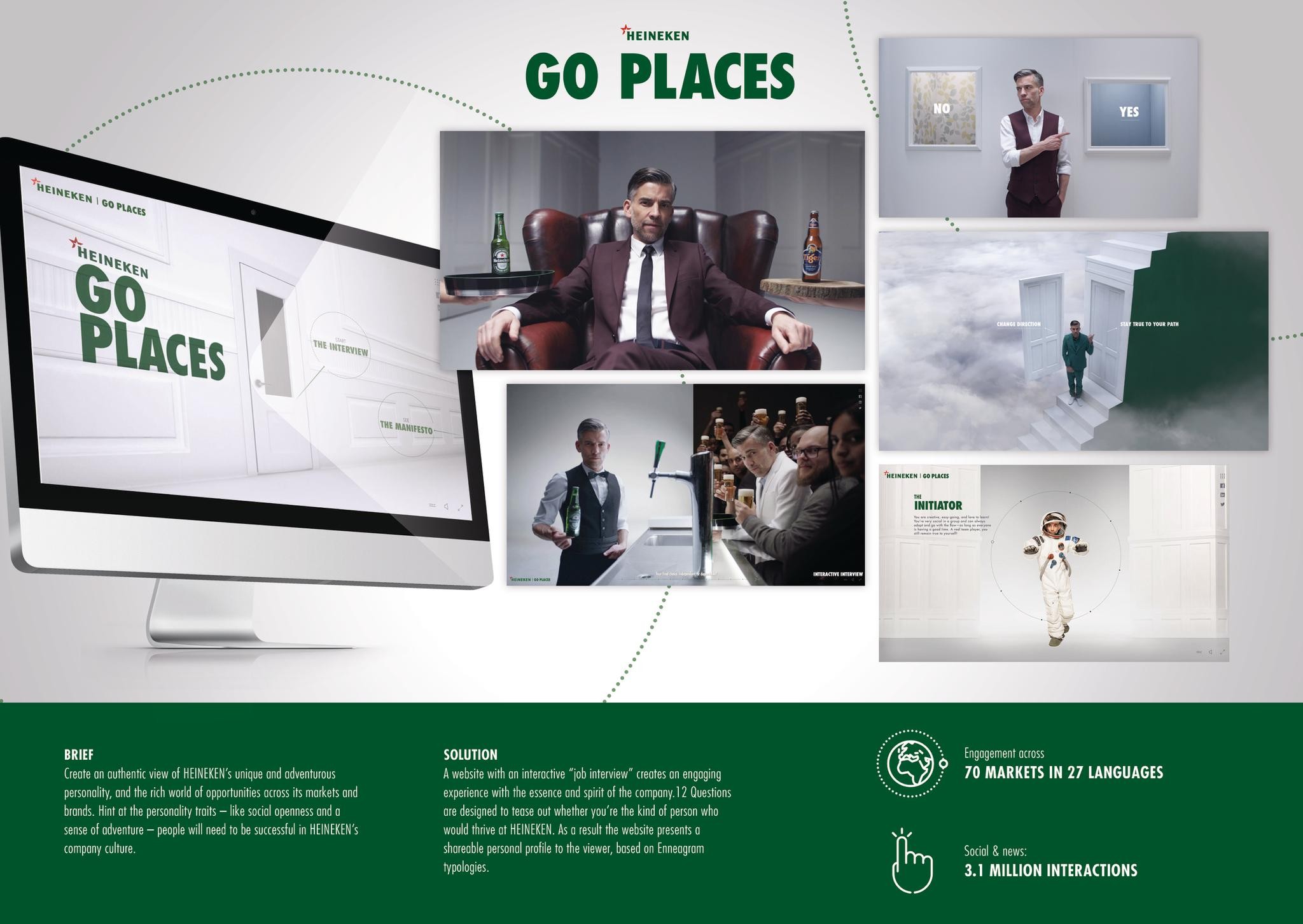 Heineken Go Places | Campaign