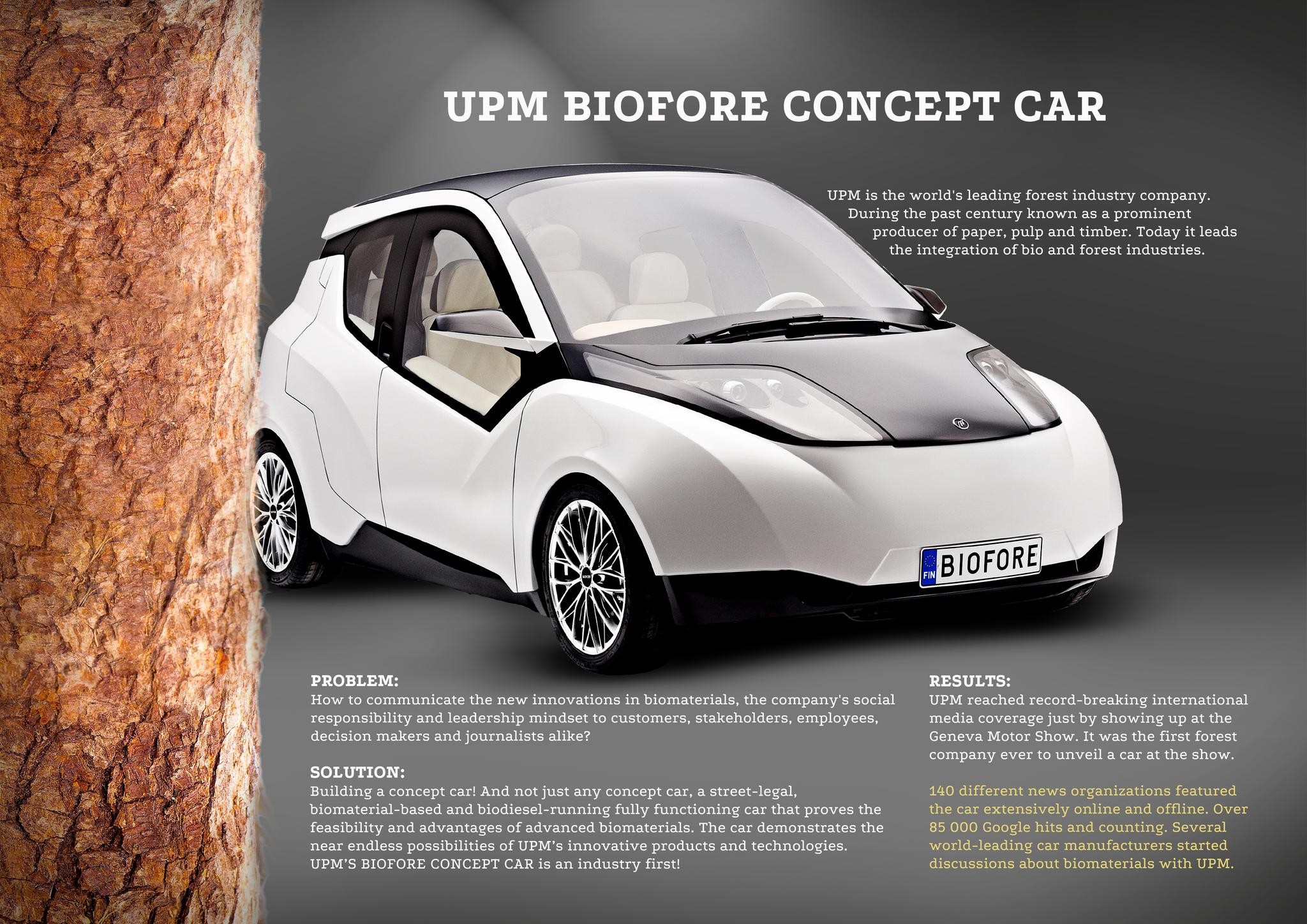 THE BIOFORE CONCEPT CAR | Campaign | THE WORK