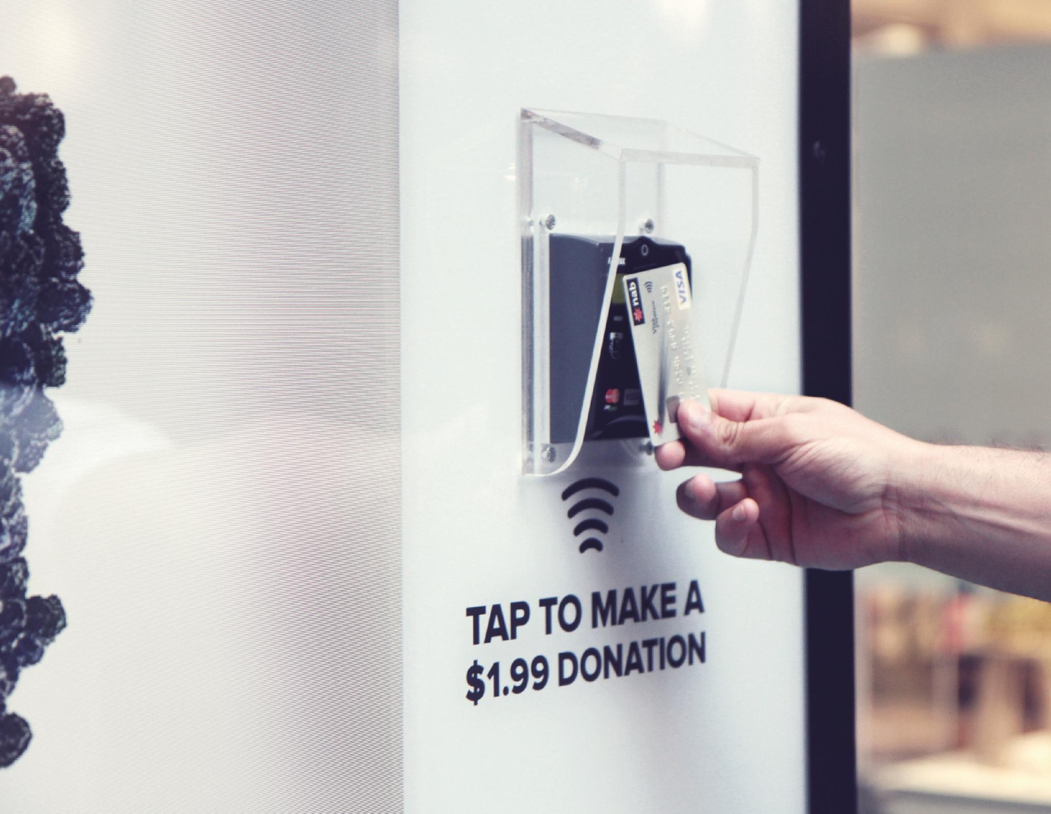 Stop The Spread - Contactless Donations | Campaign | THE WORK