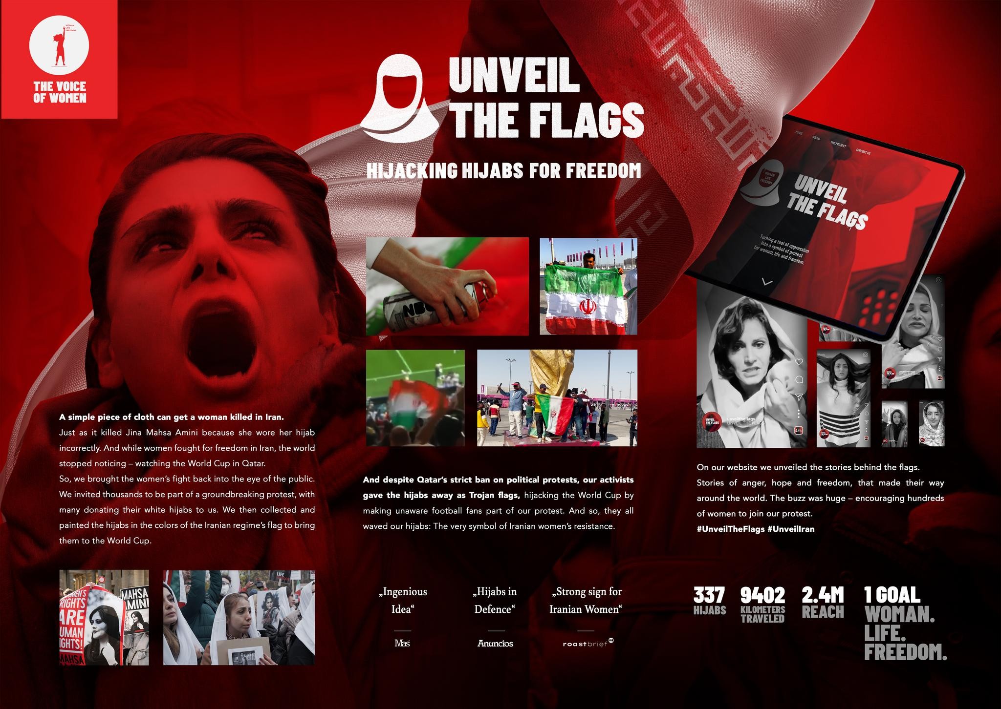 Unveil the Flags | Campaign | THE WORK