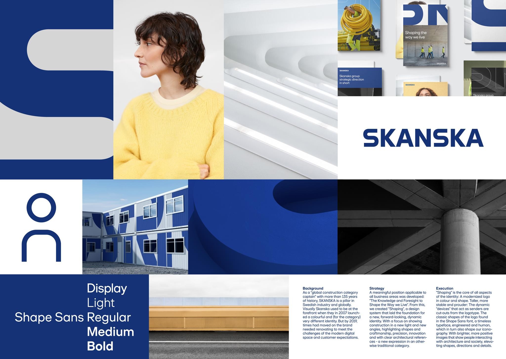 Refreshed brand identity for Skanska | Campaign
