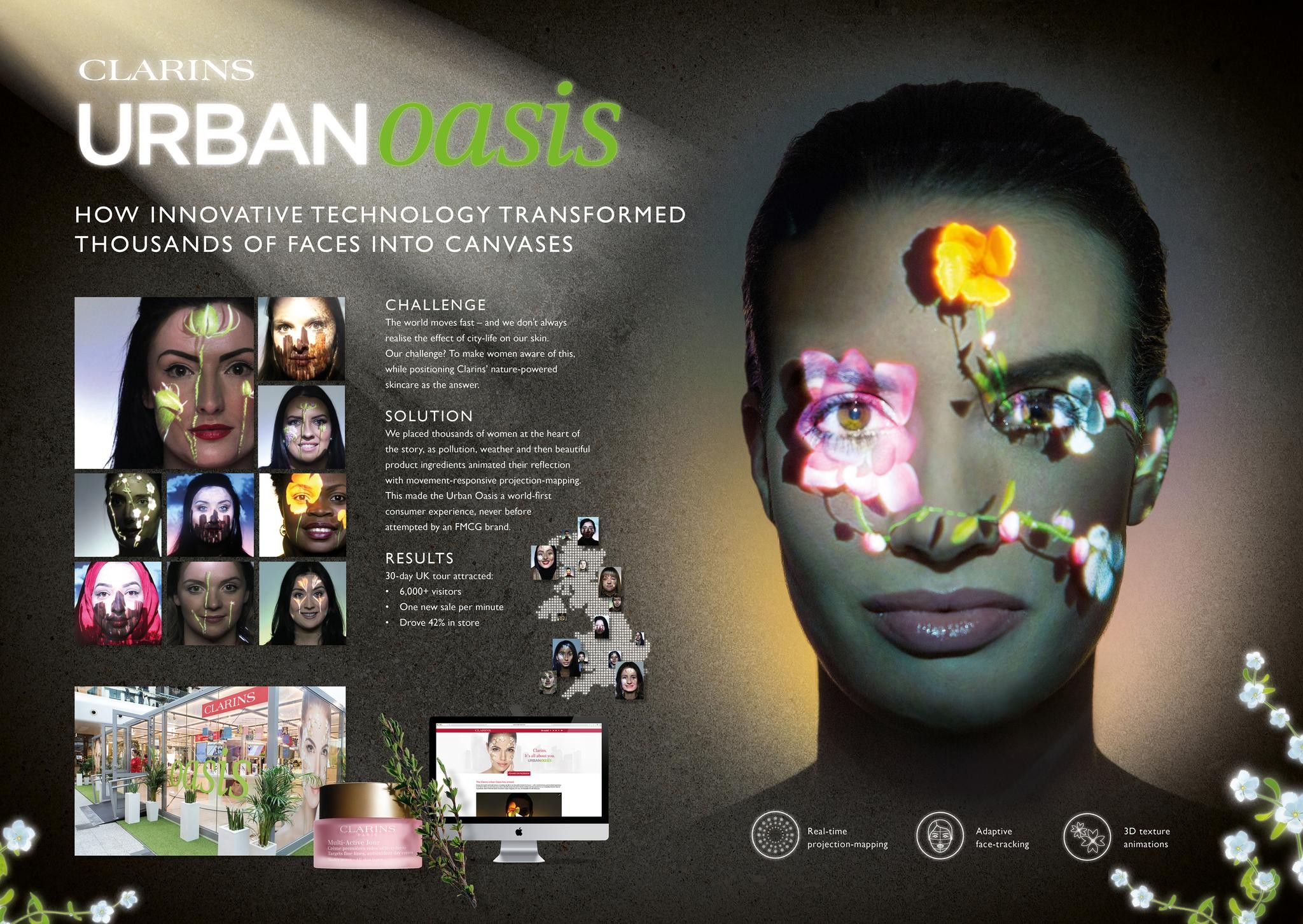Clarins Urban Oasis | Campaign | THE WORK