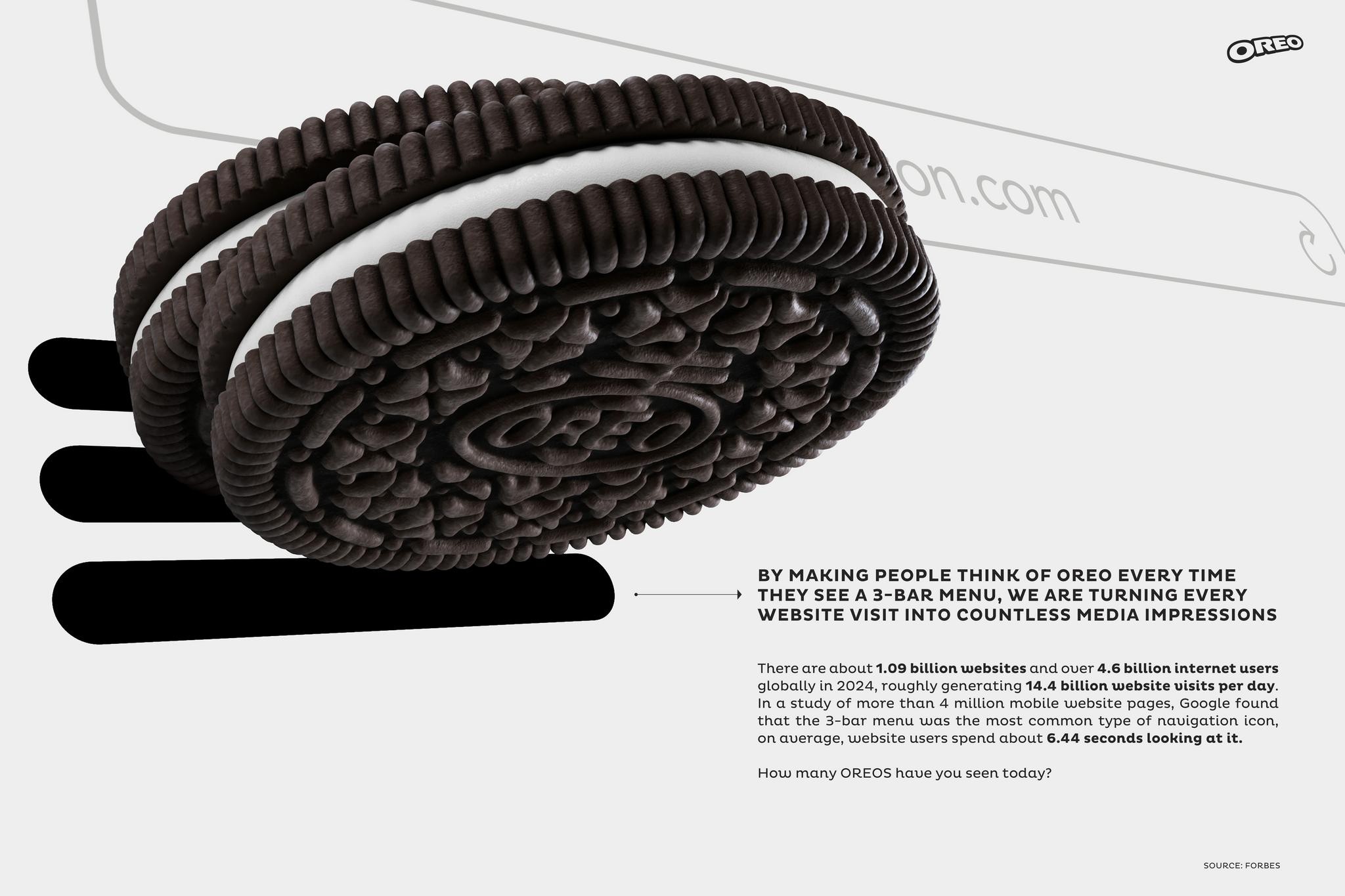 OREO Menu | Campaign | THE WORK